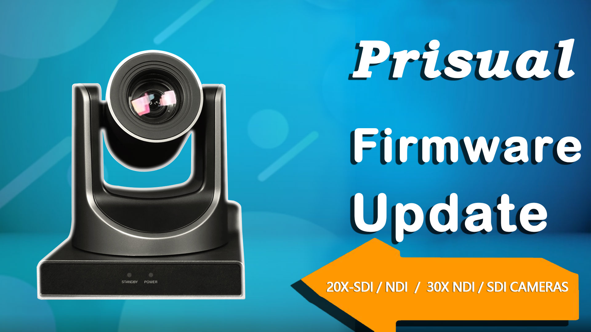 Watch Prisual PTZ camera Firmware upgrade tutorial on Amazon Live