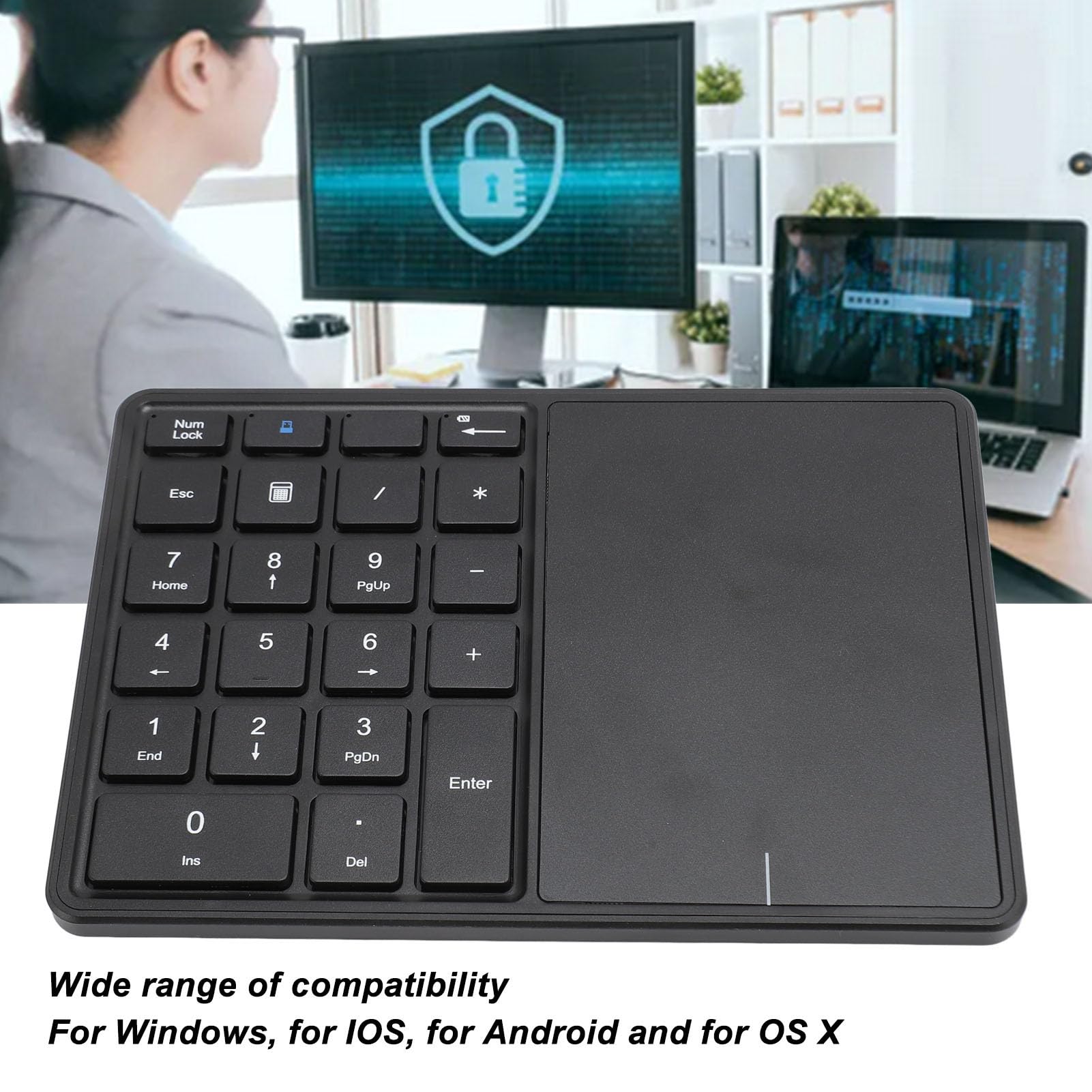 Logitech K400 Foloda Bluetooth Number Pad: Wireless Rechargeable Togo ...