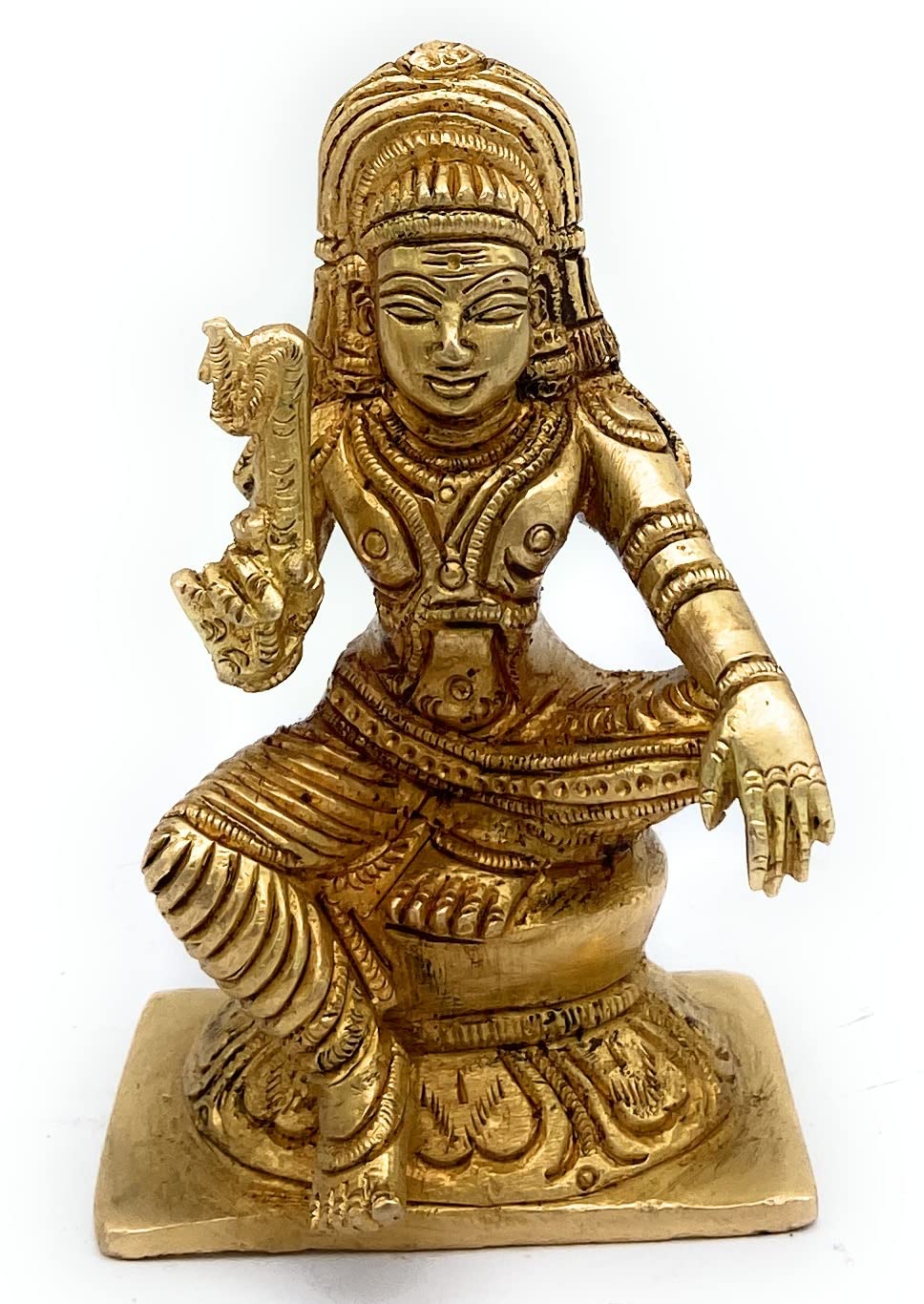 Buy South Indian Arts Brass Shasta Idols Aiyanar Revantha Statues ...