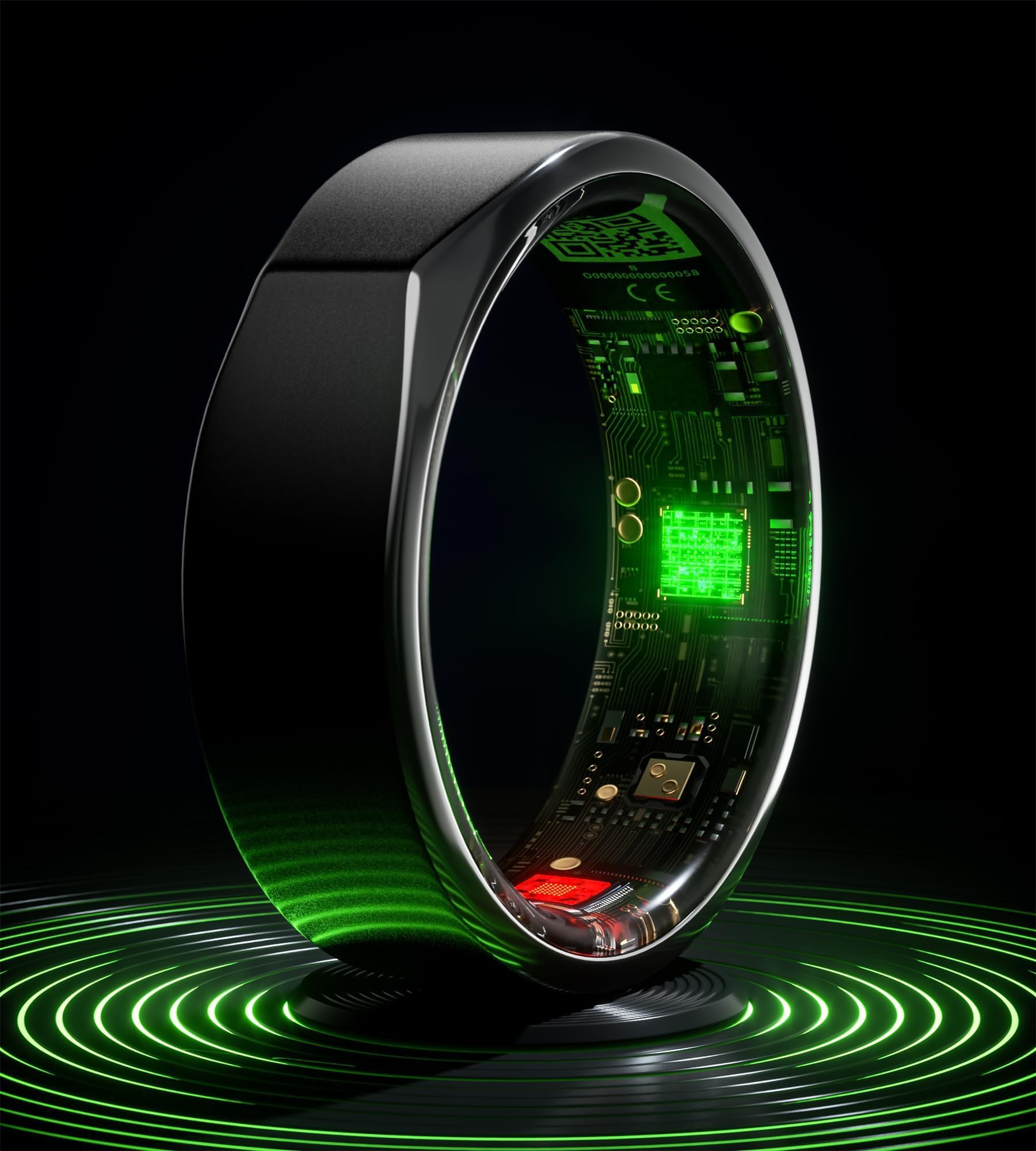 Amazon.com: HECERE Waterproof Ceramic NFC Ring, NFC Forum Type 2 215 ...