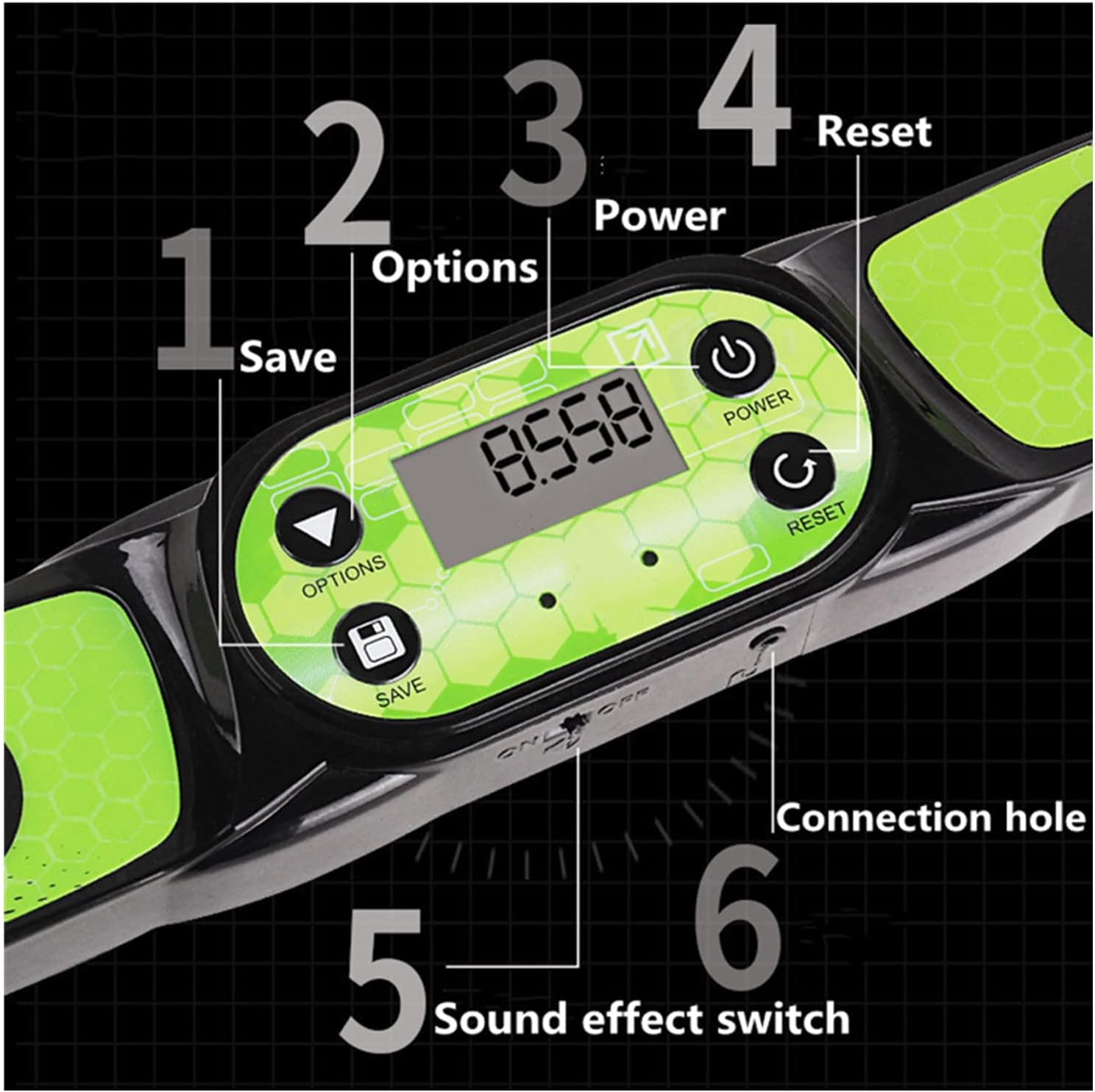 GAKI Touch Control Timer, Professional Timer Machine, Speed Cup Timer Speed Race with Display ...