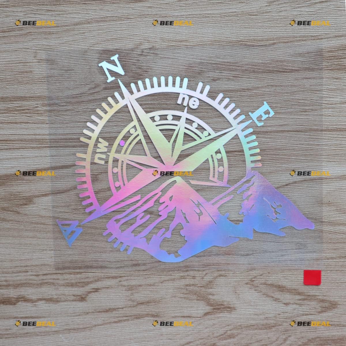 Amazon.com - Compass Mountain 4X4 Off Road 4WD Decal Sticker Car Truck ...