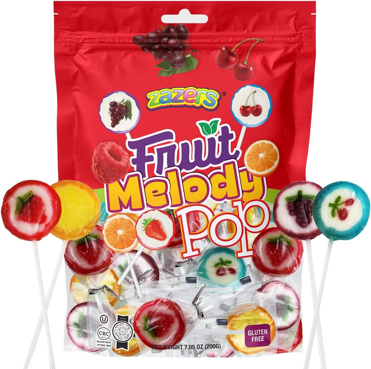 Amazon.com : Original Bonds London Pear Drops Bag Sugar Coated Pear ...