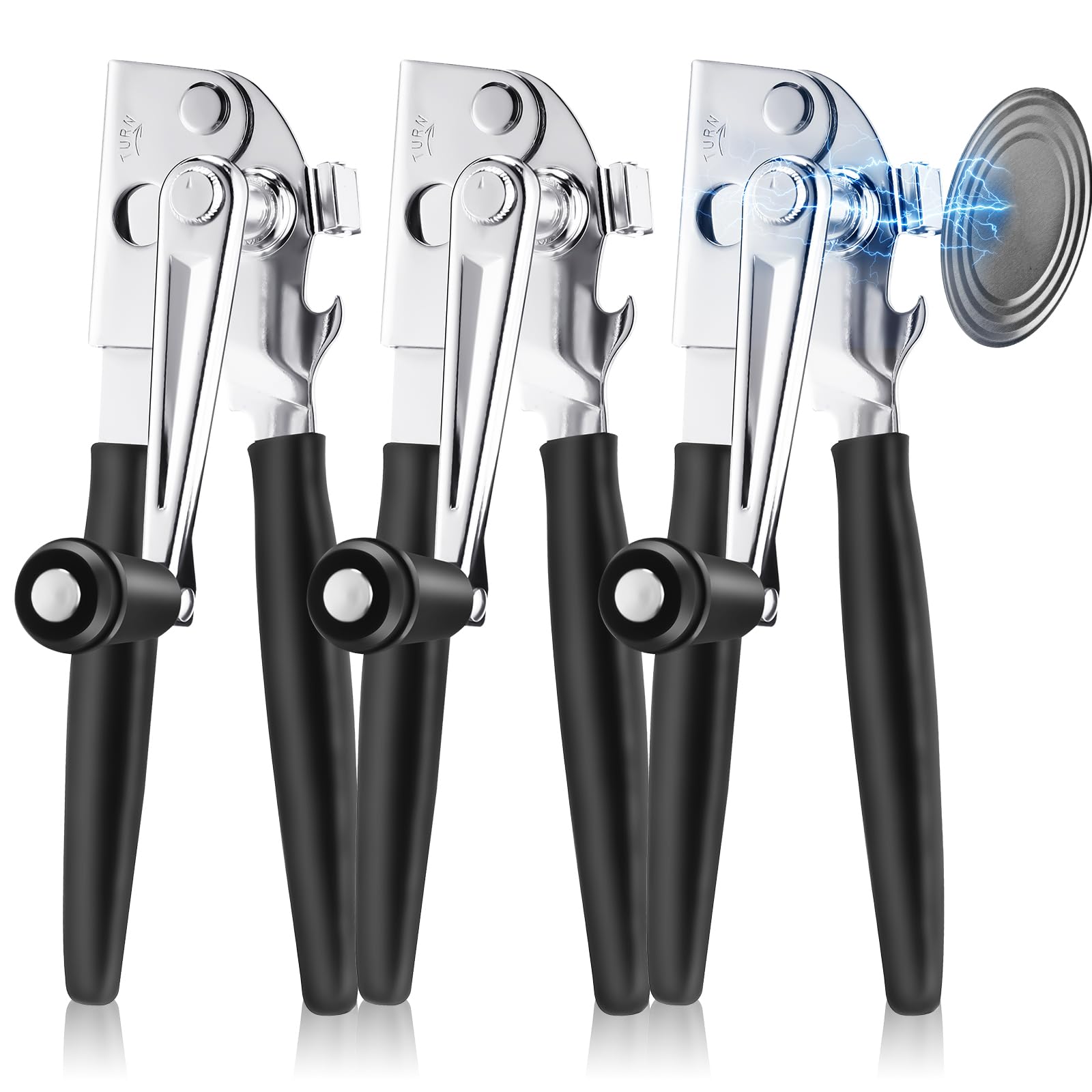 Amazon.com: Layhit 3 Pcs Commercial Can Opener Manual, Heavy Duty Can ...