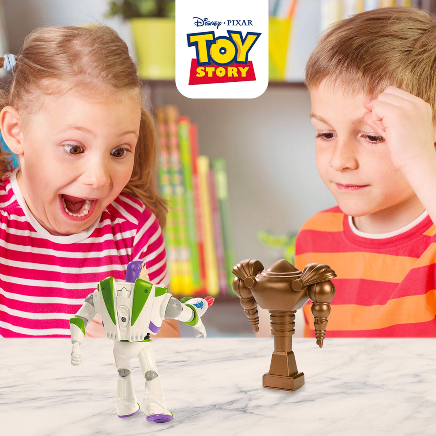 Disney Pixar Toy Story Figures Play Set | Buzz Lightyear Space ...