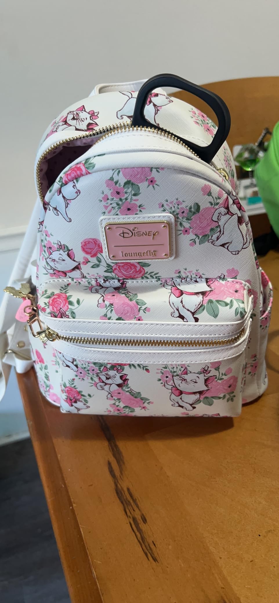 Amazon.com | Loungefly x Disney The Aristocats Marie Floral Allover ...