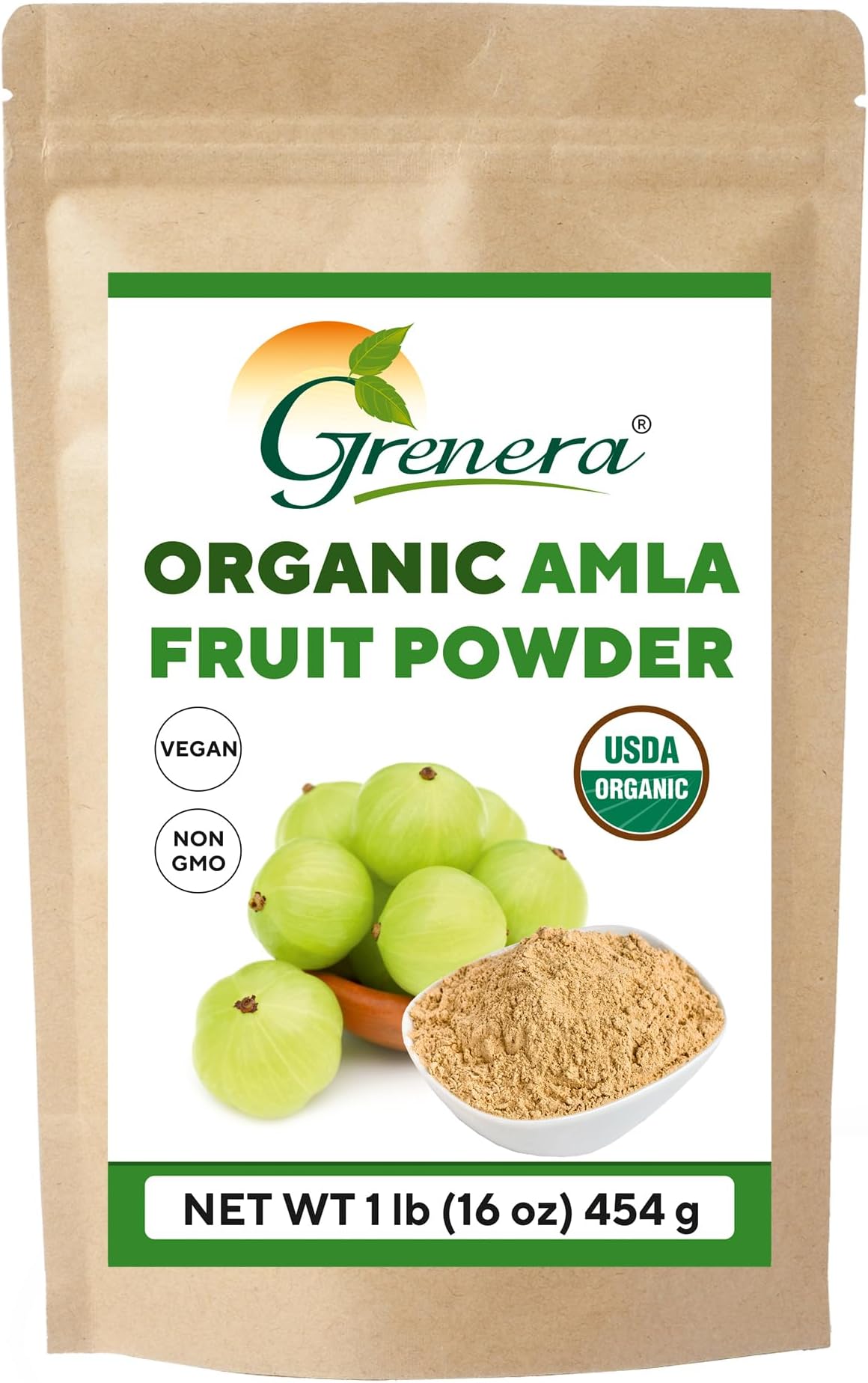 Amazon.com : Organic Pure Amla Berry Powder, 1.25 Pound - Food Grade ...