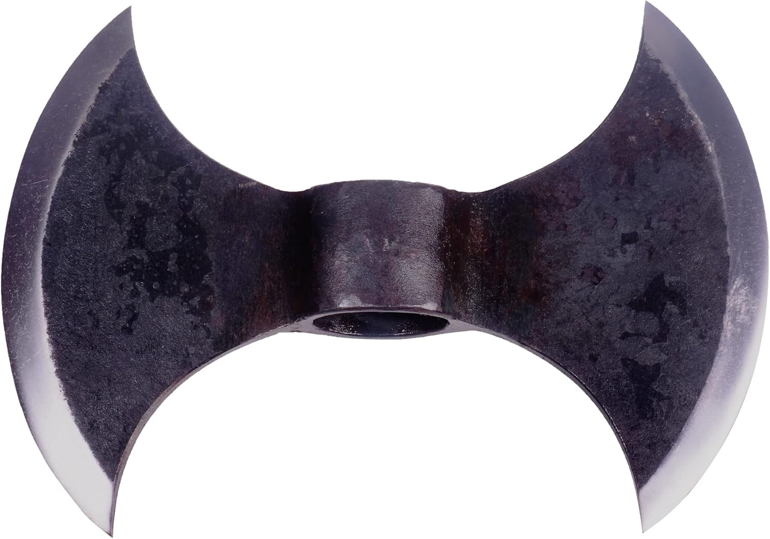 Amazon.com : WARRIORS OUTFIT Double Pointed Axe Weapon Large and Heavy ...