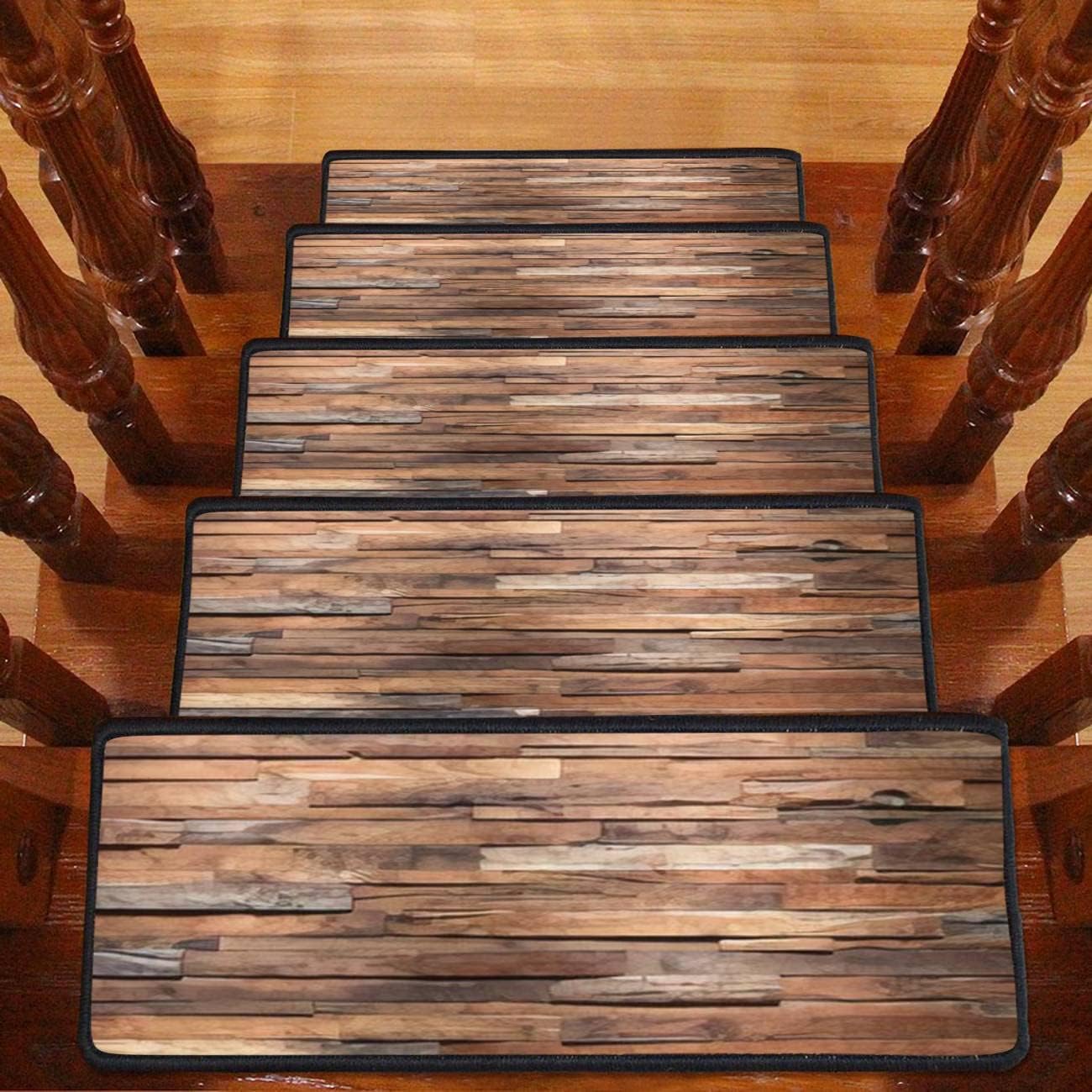 Amazon.com: Timber Wood Wall Texture 30''x8'' Non-Slip Self-Adhesive ...