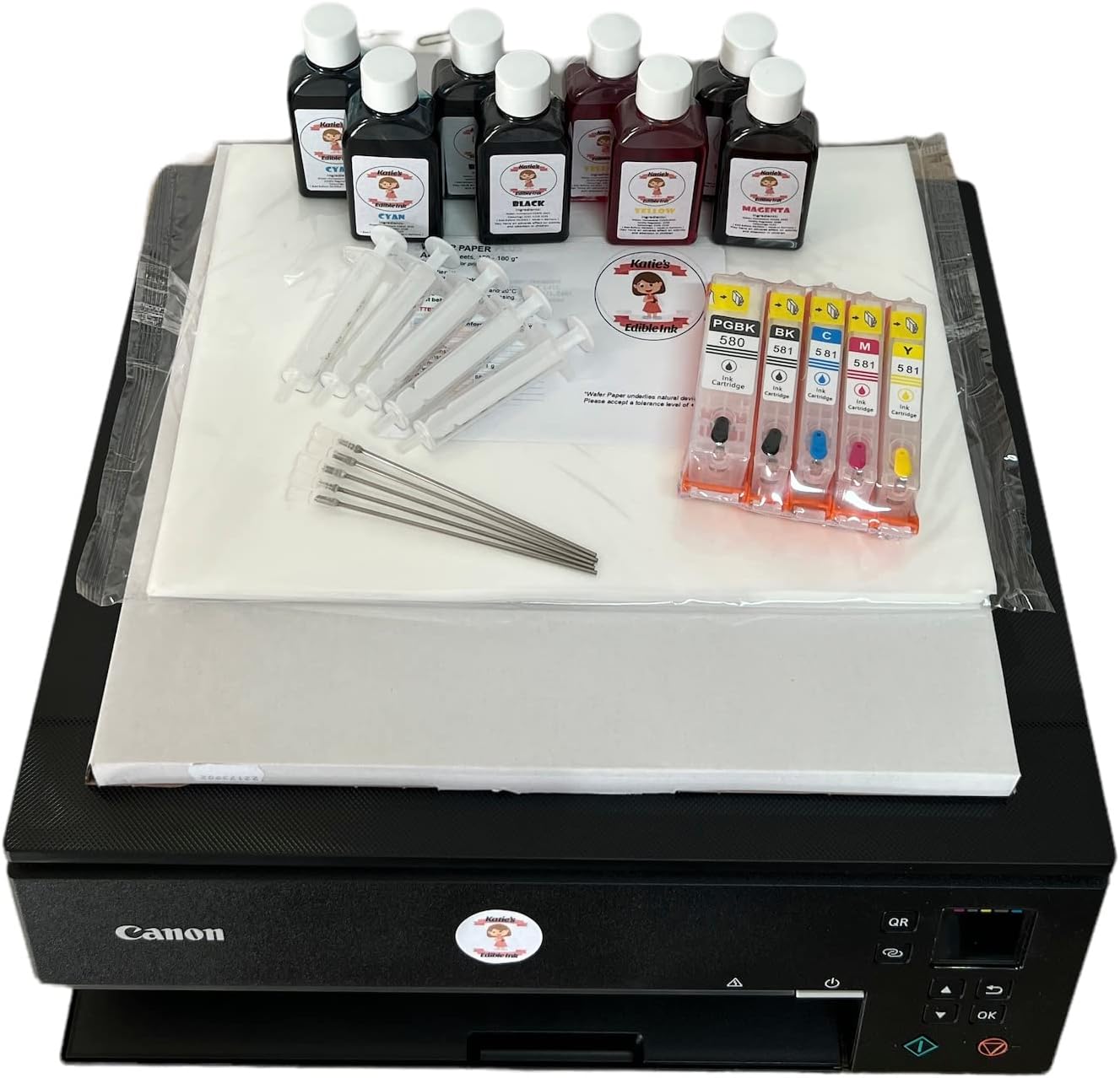 Katies Edible Ink Printer PIXMA TS6350a A4 WiFi -With Scanner & Copy ...