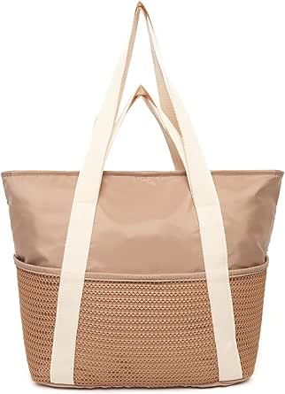 Amazon.com: Arkefi Beach Bag Waterproof Sandproof, Large Beach Tote Bag ...