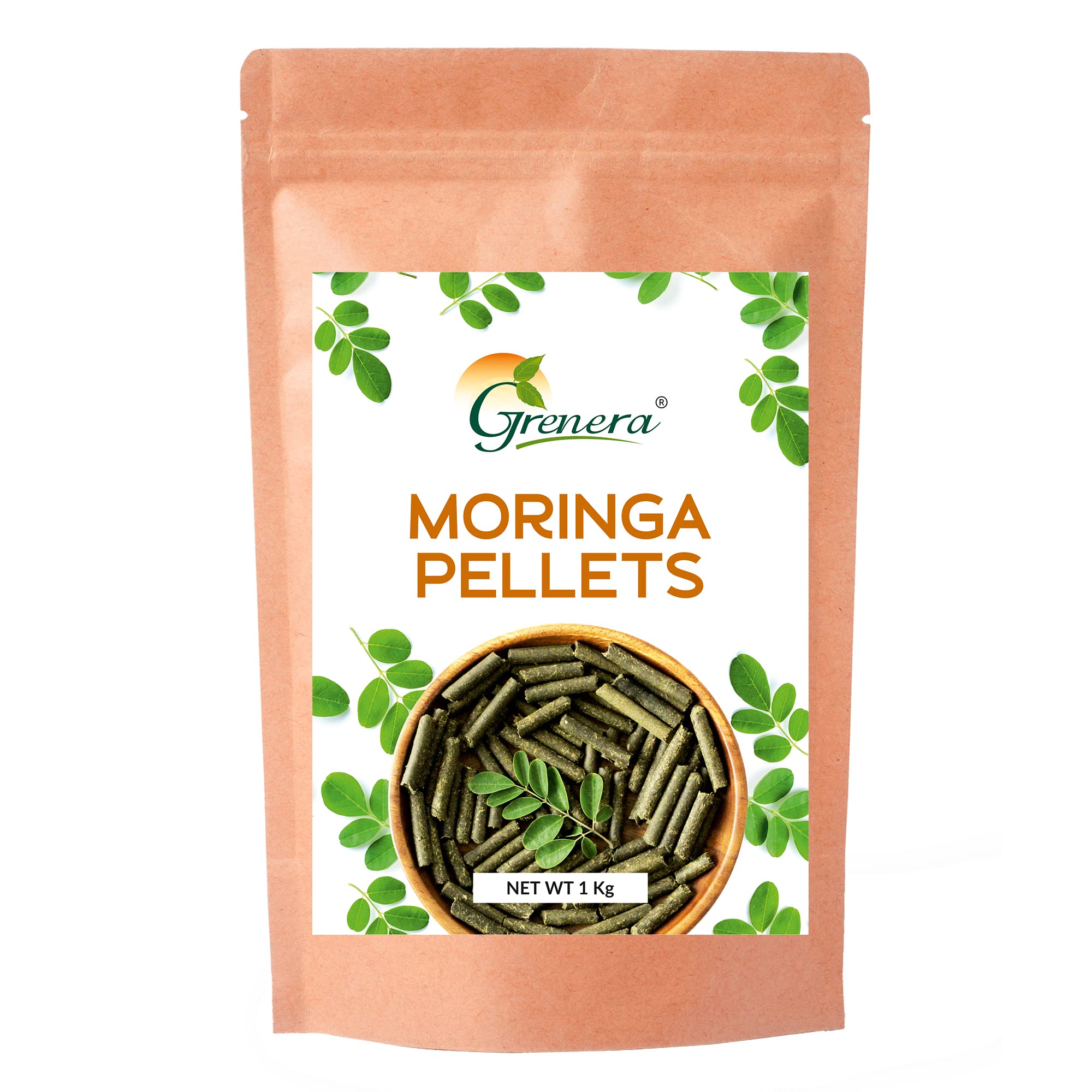 Buy Grenera Moringa Pellets 1Kg | Made with Moringa Seed Cake & Moringa ...