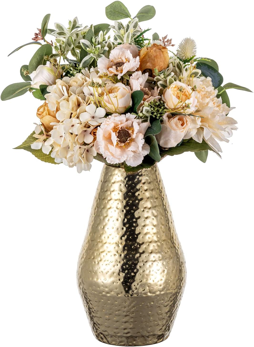 Amazon.com: Small Metal Alloy Flower Vase Holder Bud Vase for Tabletop ...