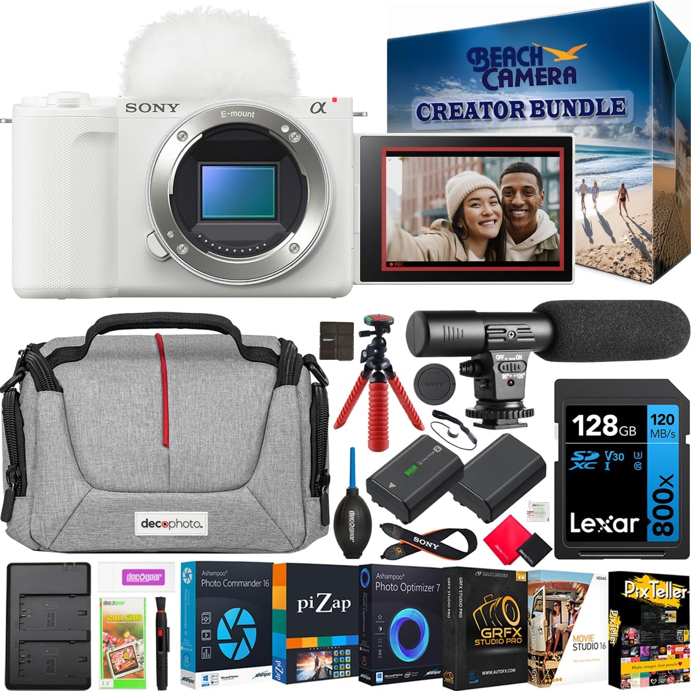 Amazon.com : Sony ZV-E10 II Mirrorless Alpha APS-C Interchangeable Lens ...
