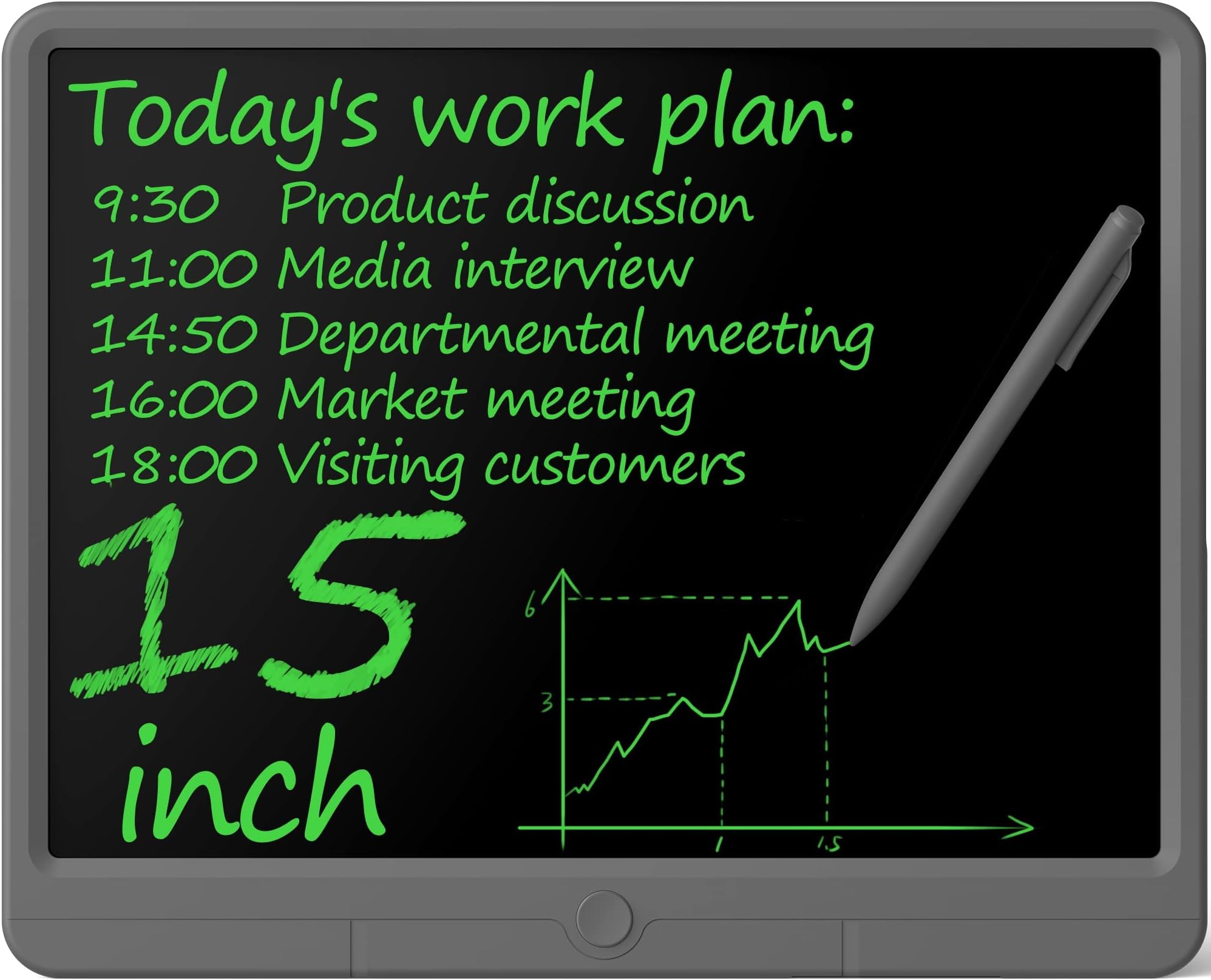 Amazon.com: ROYALITA 20-Inch LCD Writing Tablet, Writing Board Note ...