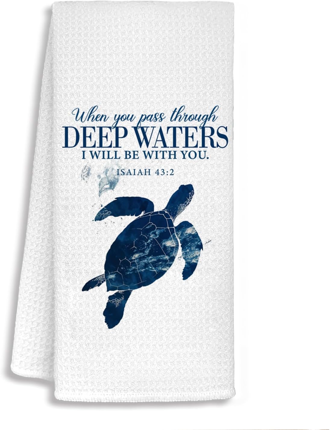 Amazon.com: STHTTSW Christian Sea Turtle Kitchen Towels, Christian ...