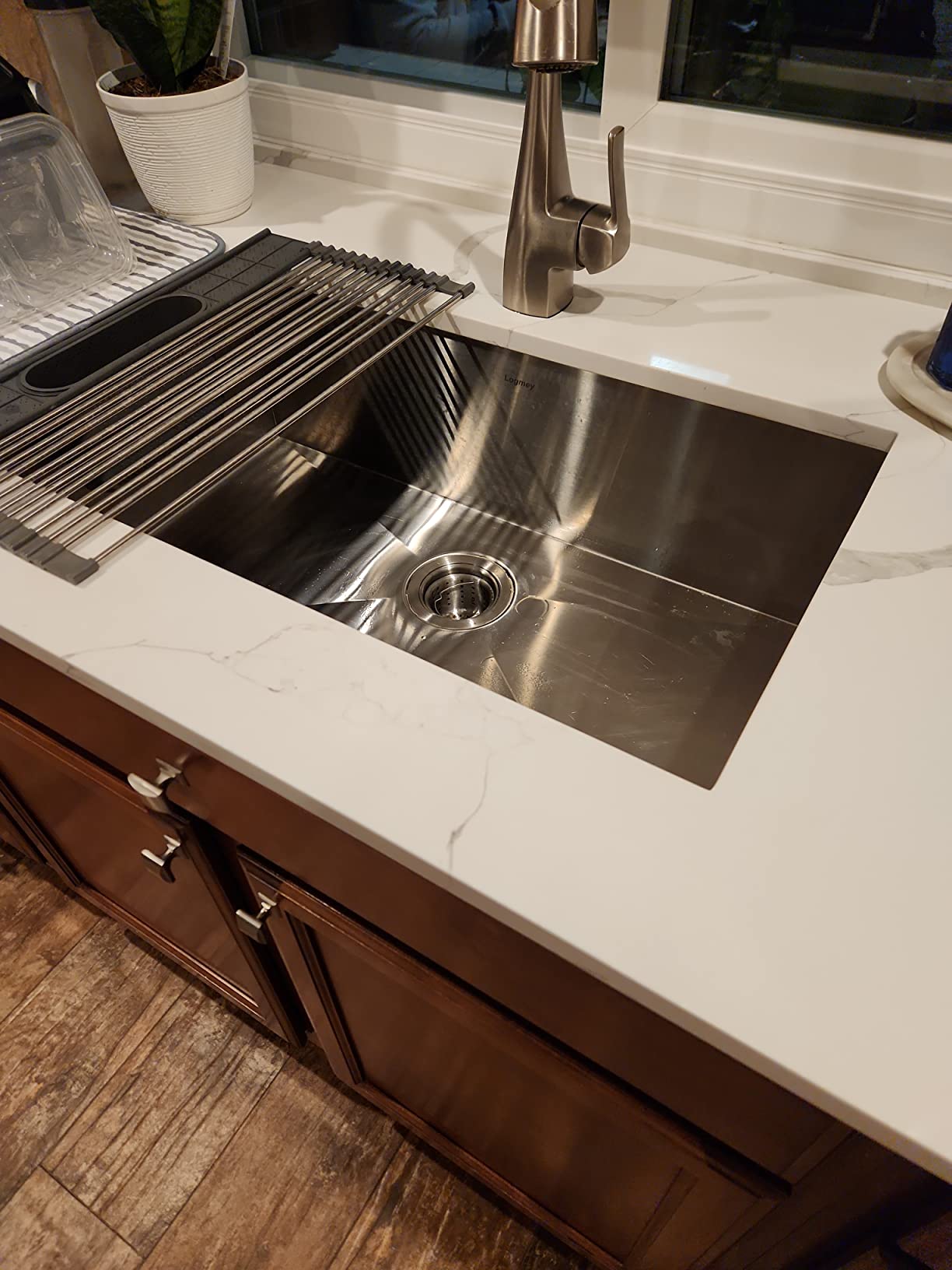 $33/mo - Finance 32 Inch Undermount Sink - Logmey Stainless Steel ...