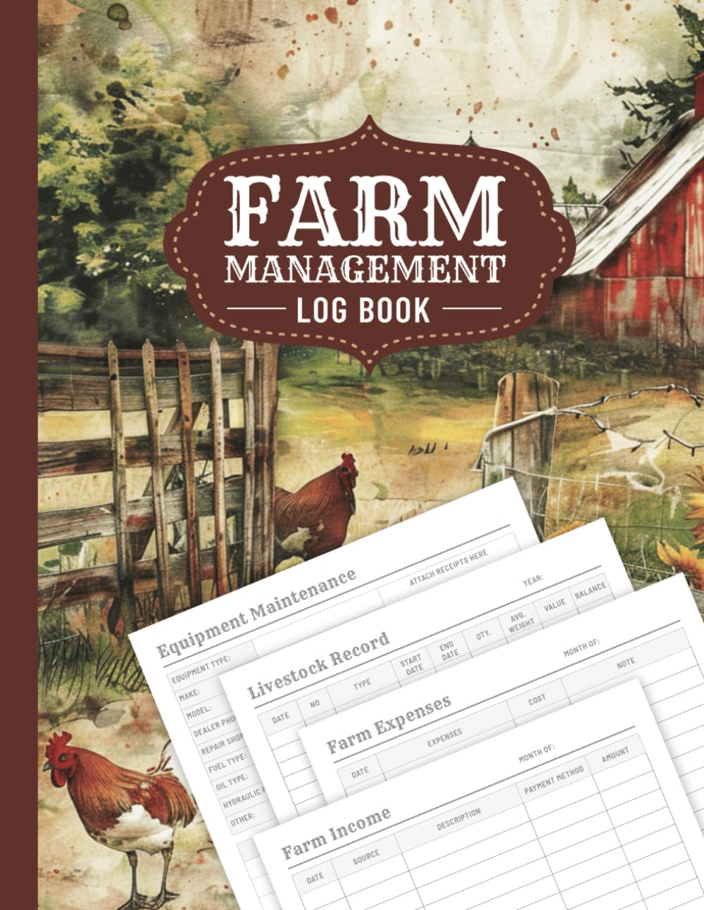 Farm Management Record Keeping Book: Boost Your Agriculture ...