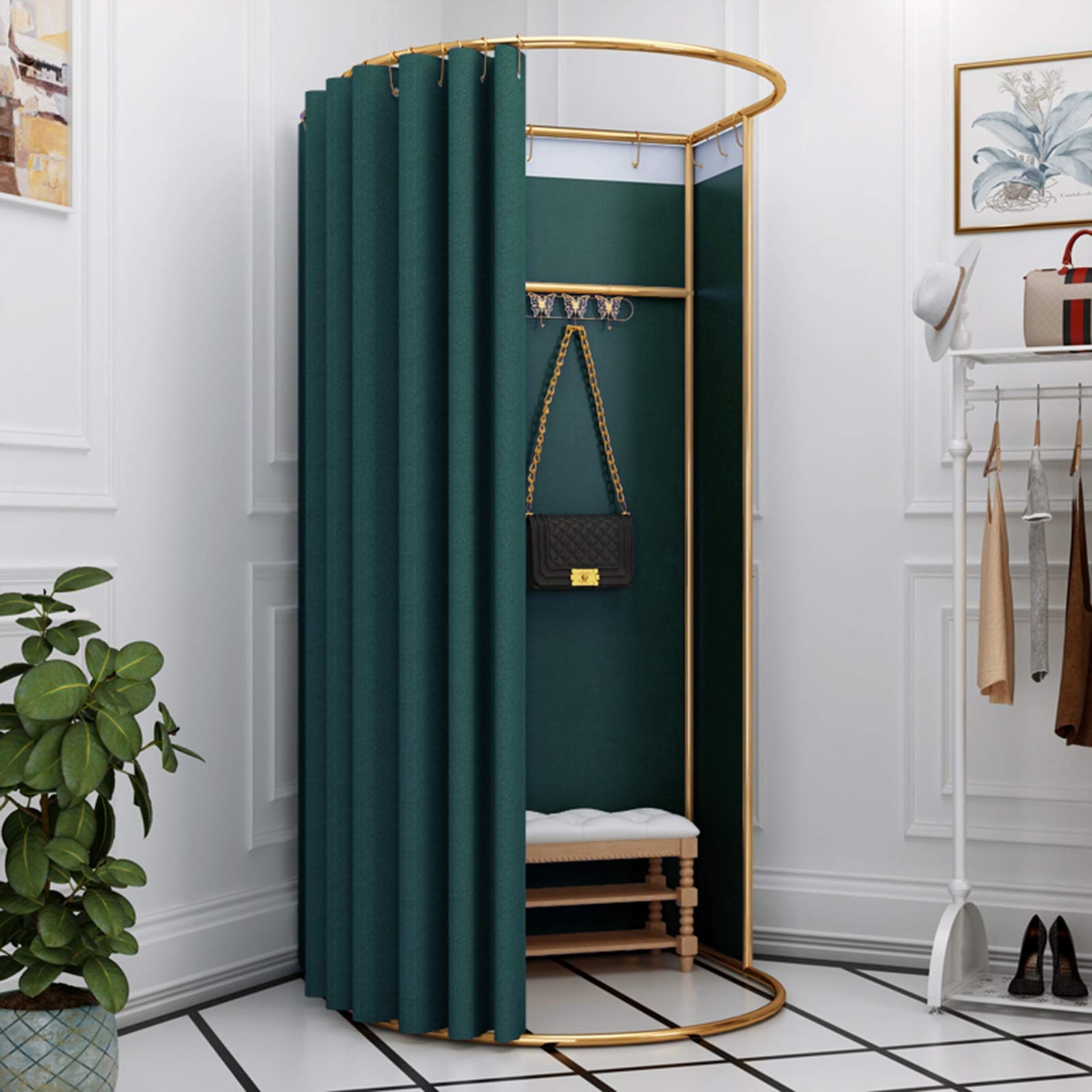 Shopping Mall Temporary Mobile Fitting Room Clothing Store Fitting