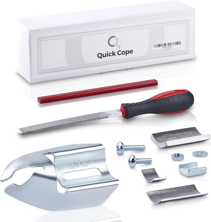 Quick Cope Jigsaw Coping Foot - Includes Rust-Resistant Coping ...