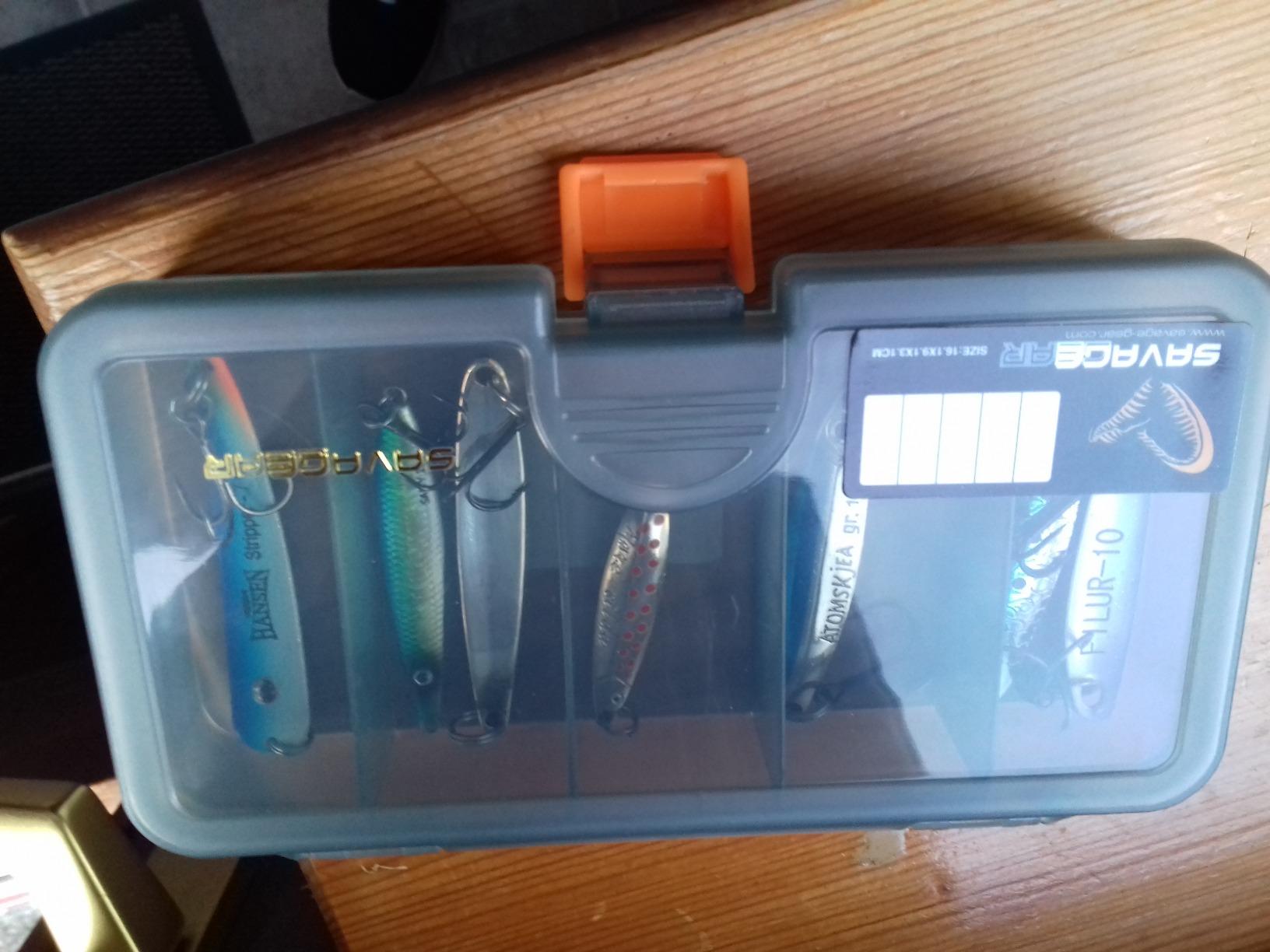 Savage Gear lure box, bait box, fishing box, tackle box, box for ...