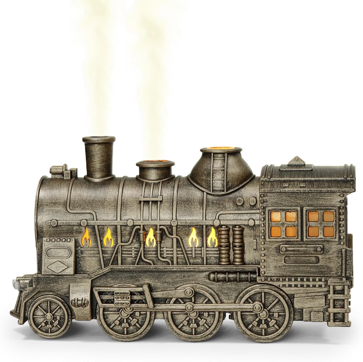 Amazon.com: Retro Train Essential Oil Diffuser Humidifier 300ML - Steam ...