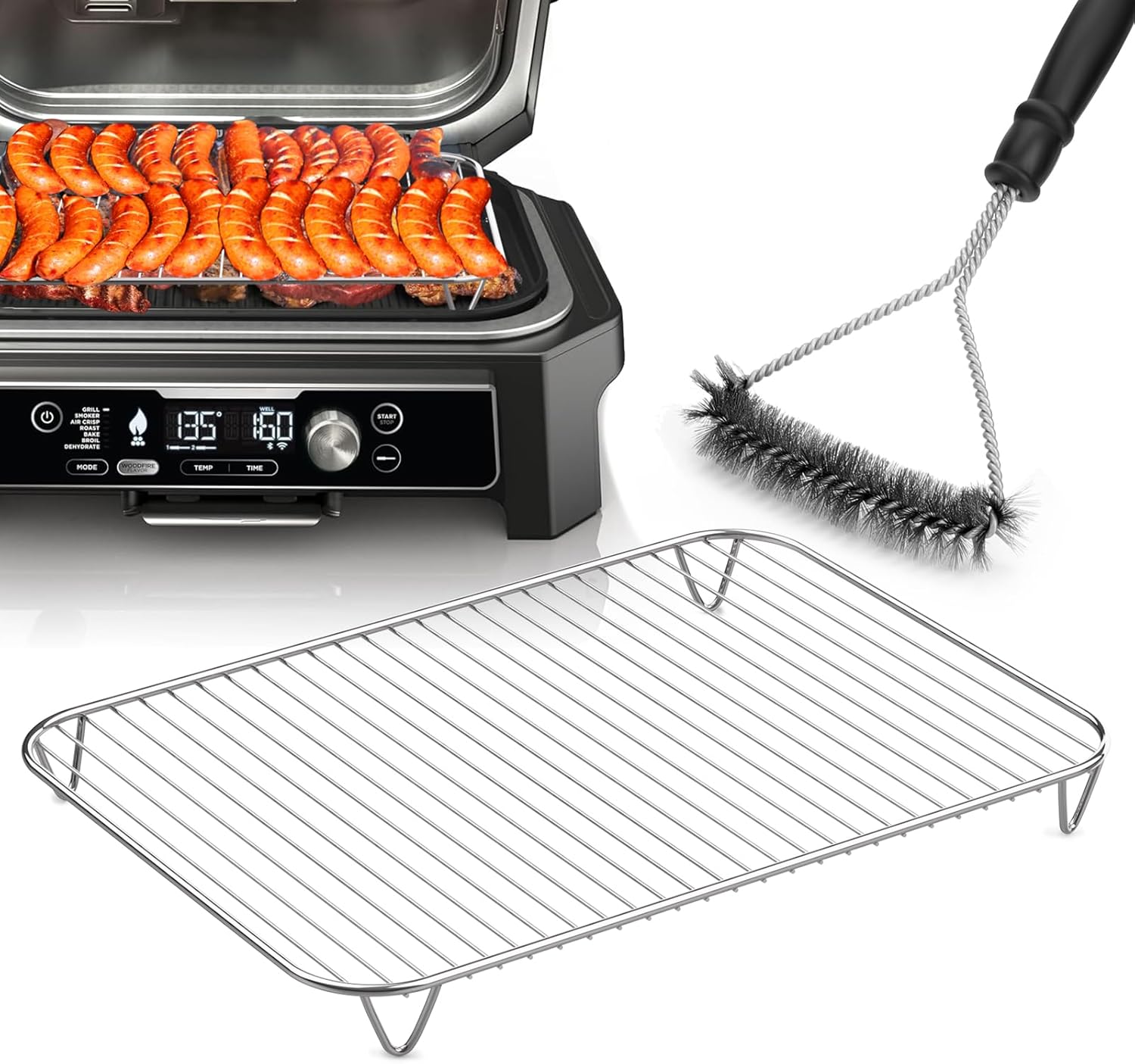 Amazon.com : BABORUI Stainless Steel Baking Rack for All Models Ninja ...