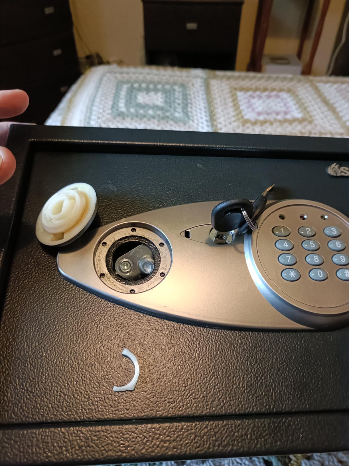 Sentry Safe X055 Compact Digital Lock Safe – Jewelry & Money Steel ...