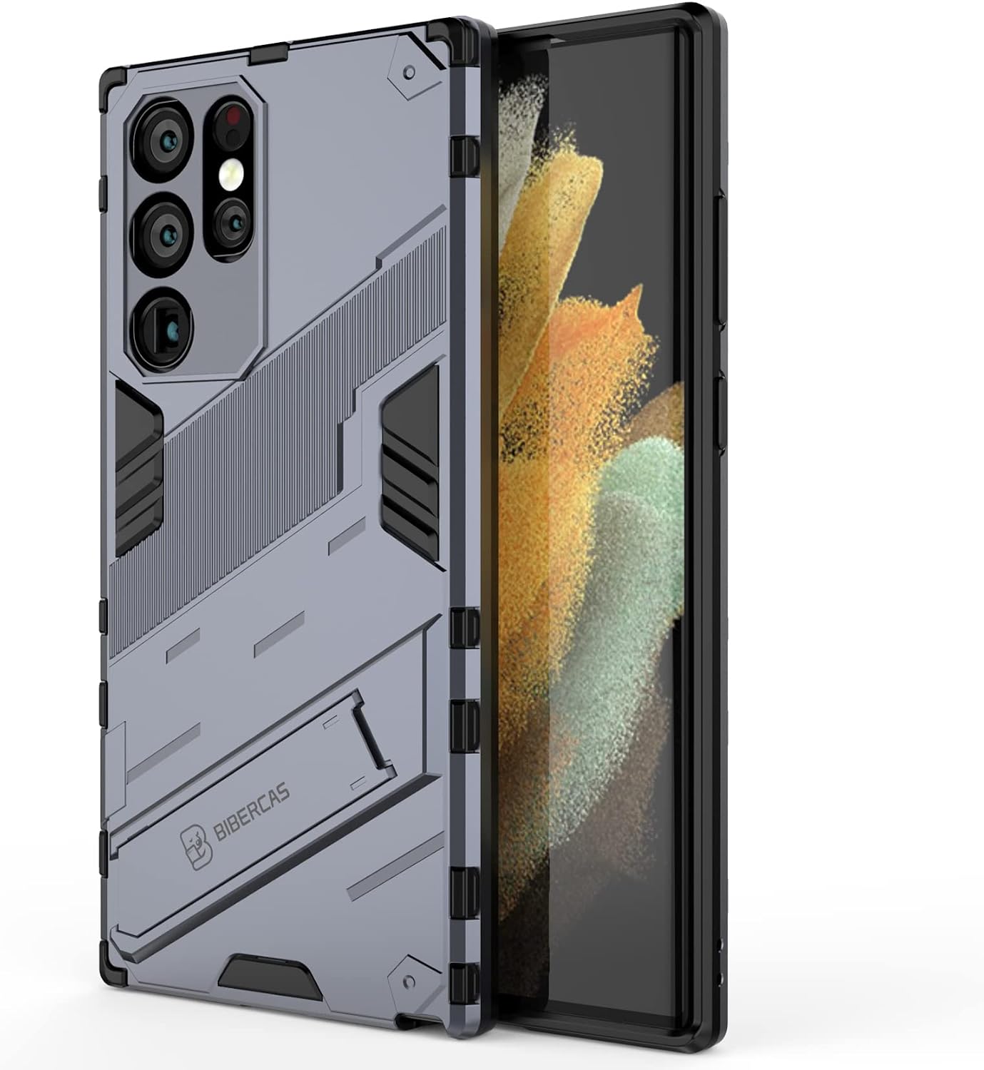 Coque Samsung Galaxy S22 Ultra 5G avec Béquille Qualité Militaire ...
