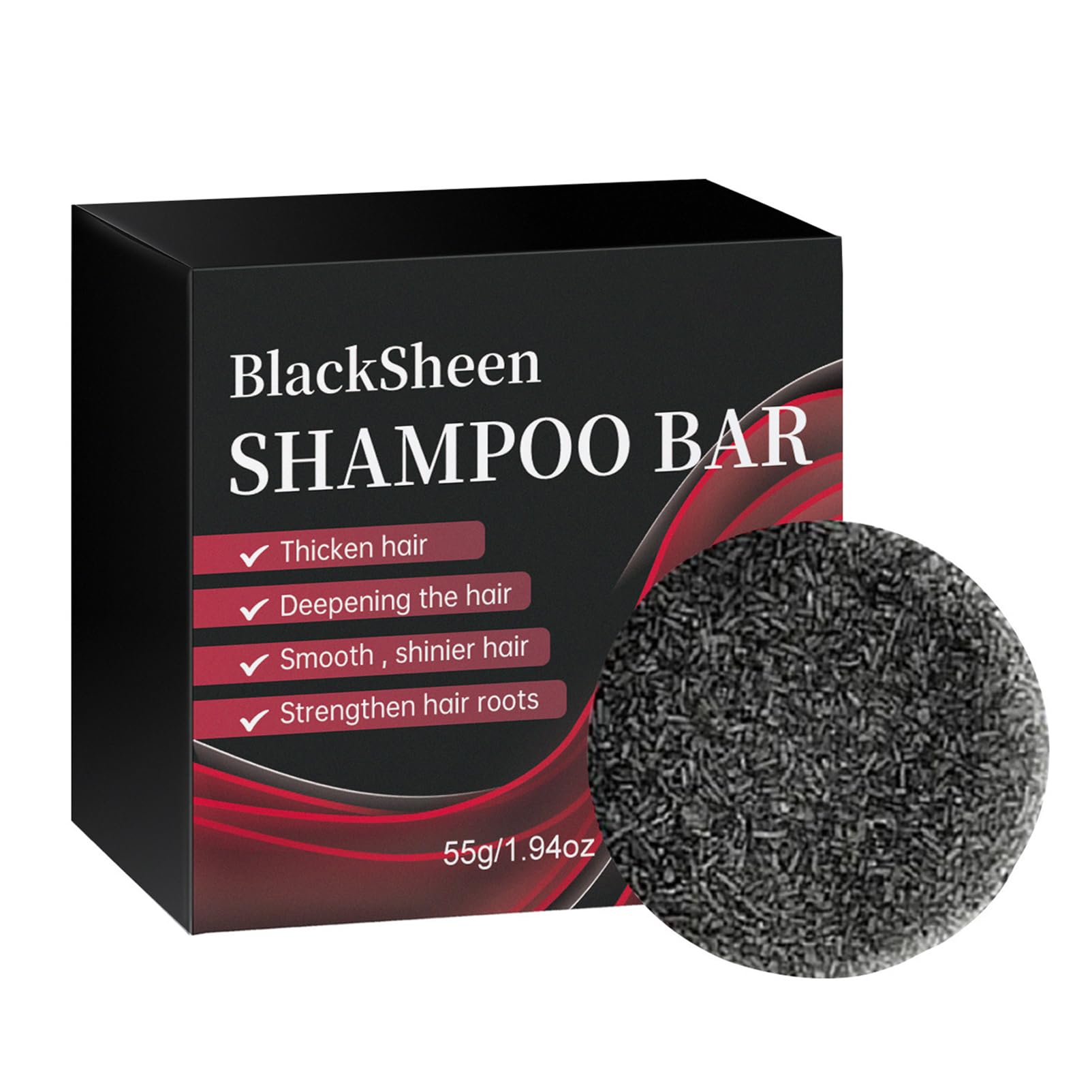 Hair Darkening Shampoo Bar, Soap For Grey Hair, Organic Grey Reducing ...