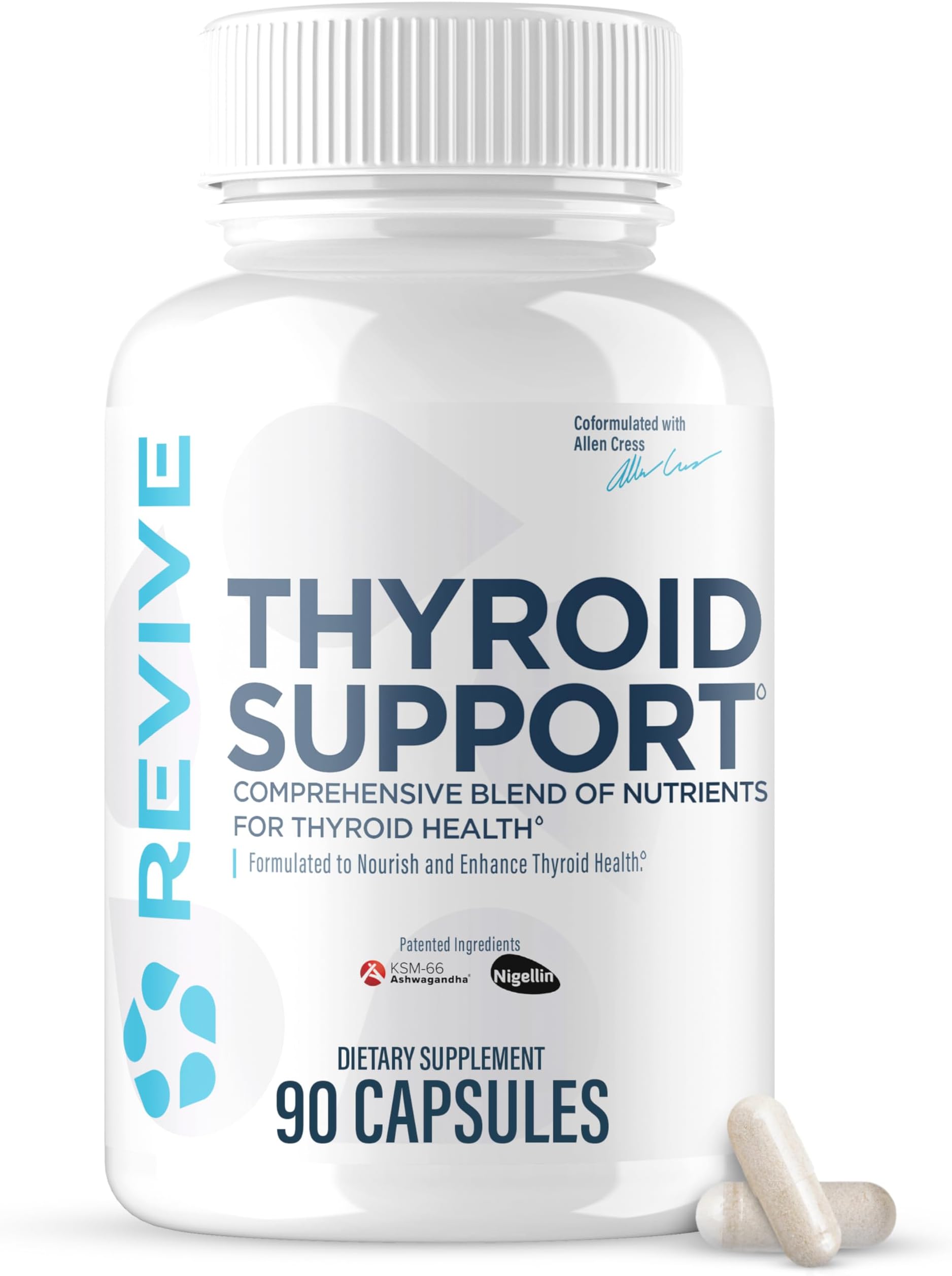 Amazon.com: Revive MD Thyroid Support Supplement for Men & Women ...