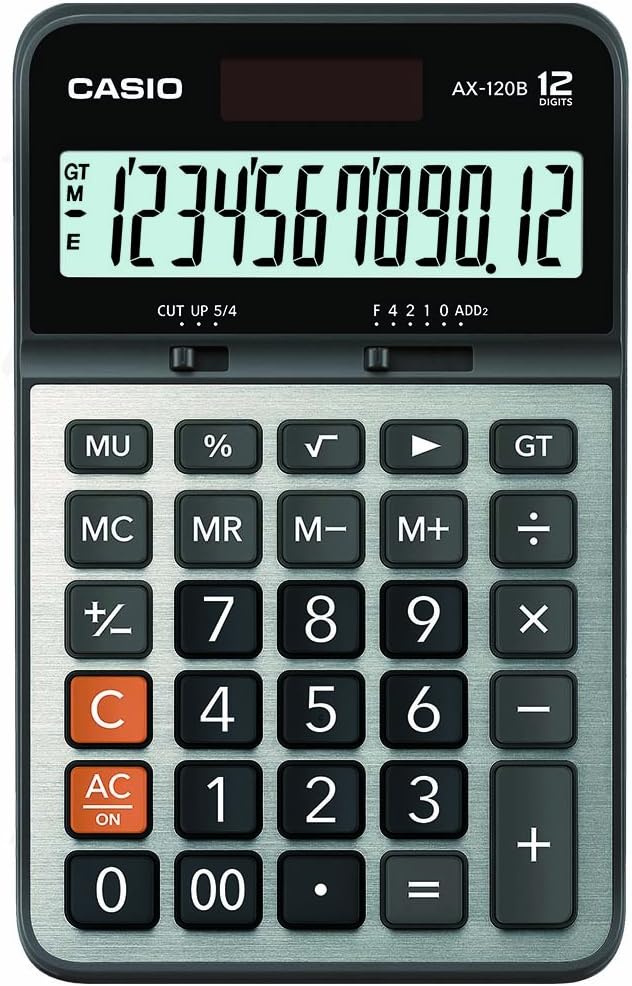 Casio Calculadora De Escritorio Ms-120fm : Amazon.com.mx: Electrónicos