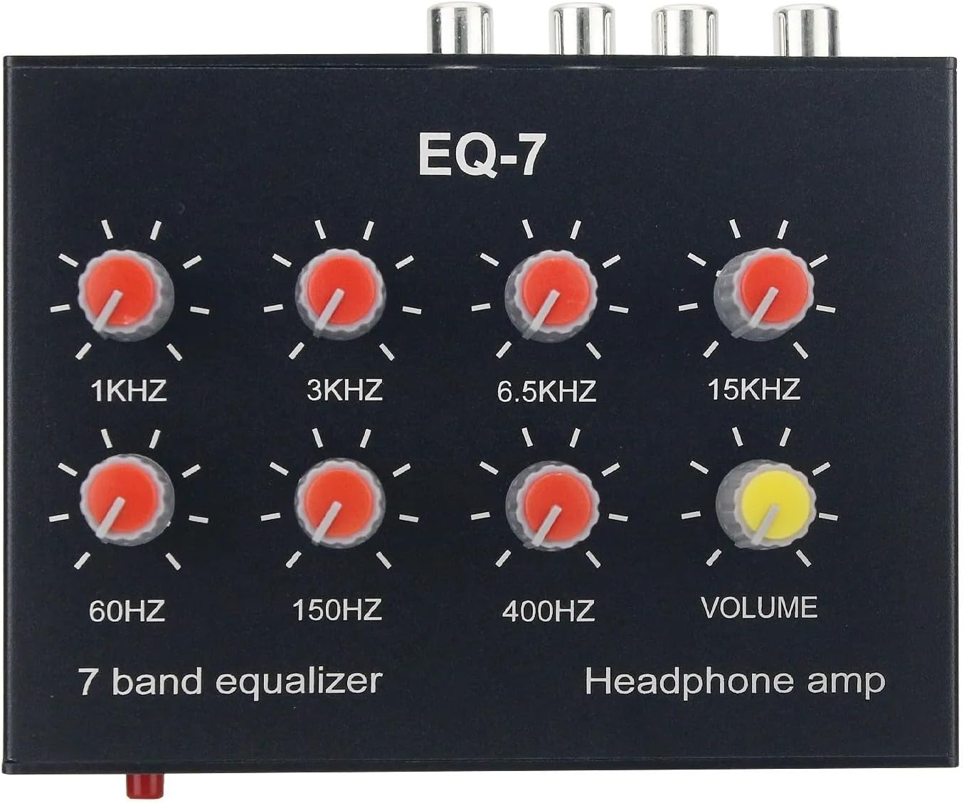 Amazon.com: 7 Band Sound Equalizer 2 Channel Audio Mixer Equalizer ...