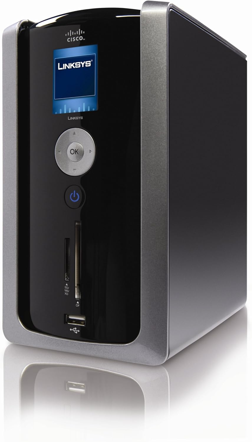 Linksys By Cisco Media Hub Home Entertainment Storage With 500 GB Drive ...