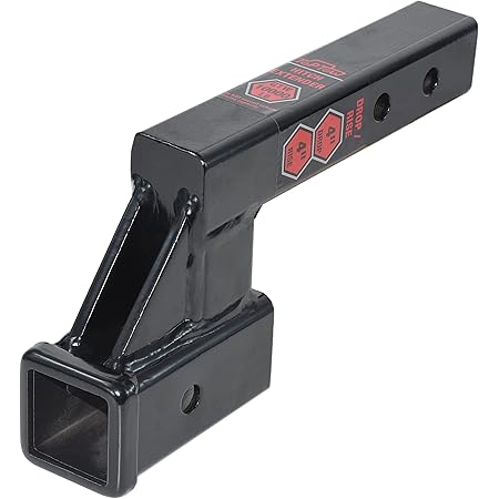 Amazon.com: TOPTOW 64122 2-inch Receiver Trailer Hitch Extension Riser ...