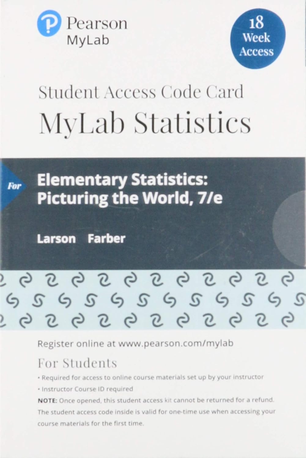 Amazon.com: Elementary Statistics: Picturing the World - MyLab Statistics with Pearson eText ...