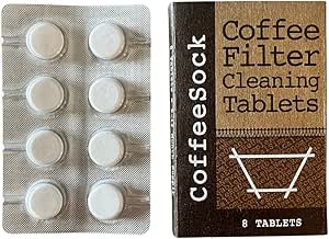 Amazon.com: CoffeeSock® Coffee Filter and Equipment Cleaning Tablets ...