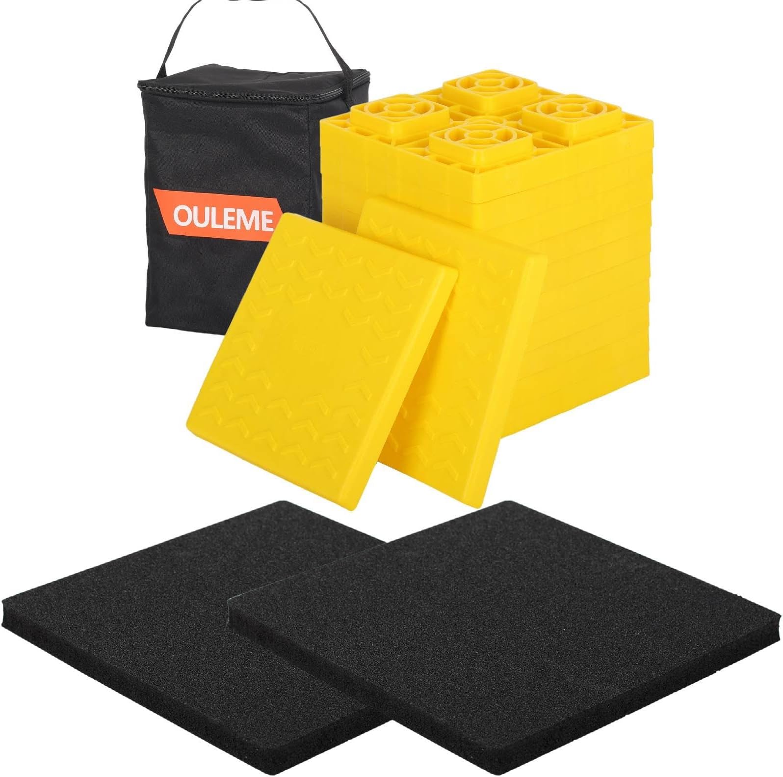 Amazon.com: OULEME 12 Pack RV Leveling Blocks and RV Leveling Block ...