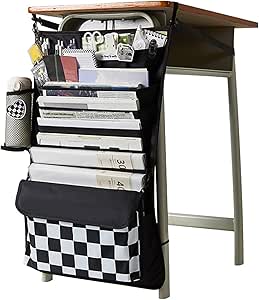 Amazon.com: YMXWAN Oxford Desk Side Hanging Storage Bag with Water ...