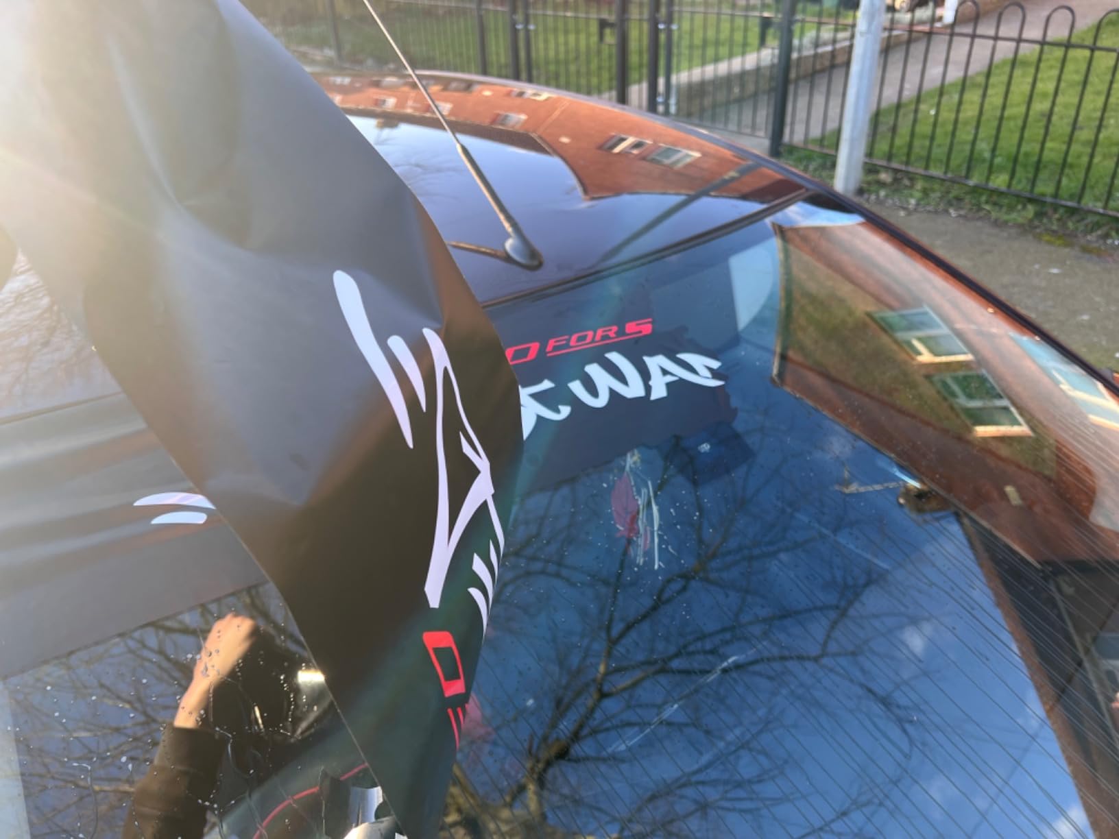 Windscreen Sticker, sunstrip for car Custom Sun Strip Funny car Front ...