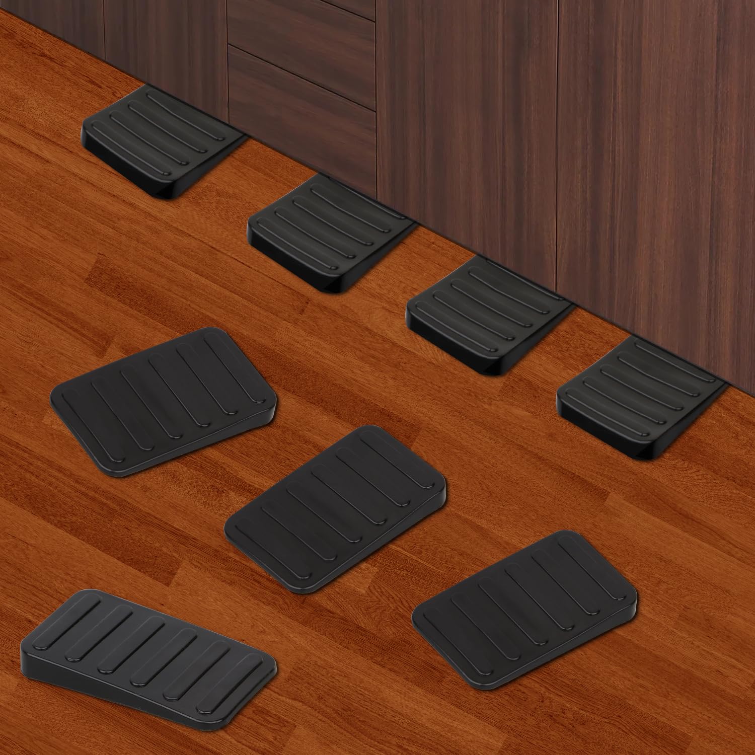 Snapklik.com : 8 Pack Plastic Shims Table Wedge Black Toilet Shim ...