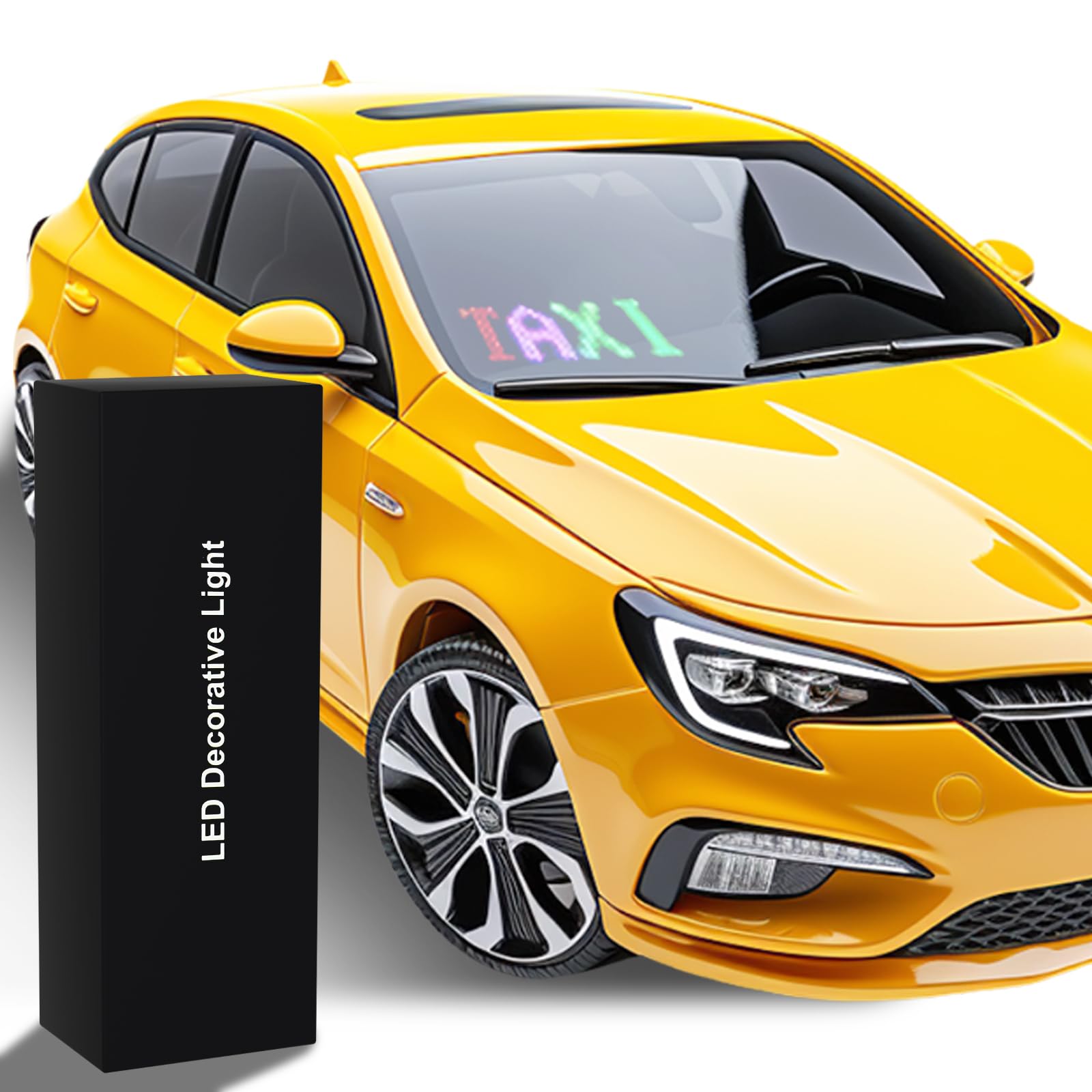 Amazon.com: Wireless LED Light Signs for Car, Taxi Sign Light ...