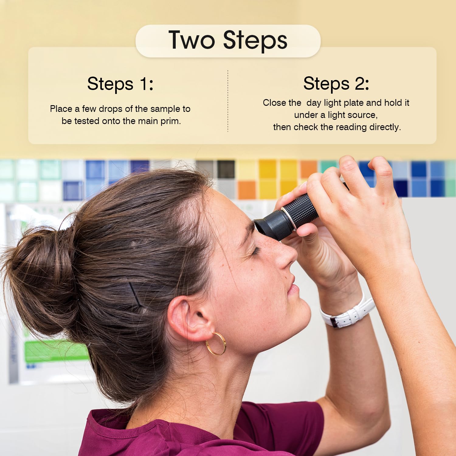 Snapklik.com : Optical Hydrometer Optical Brix Refractometer For Wine ...