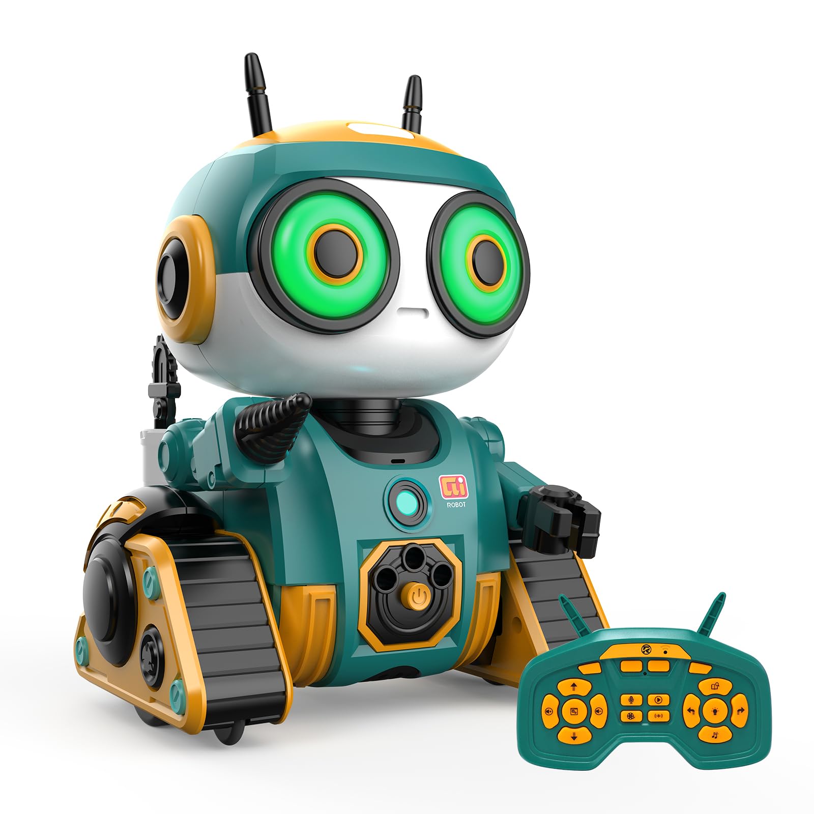 Amazon.com: Holyton Robot Toys for Kids, Rechargeable Remote Control ...