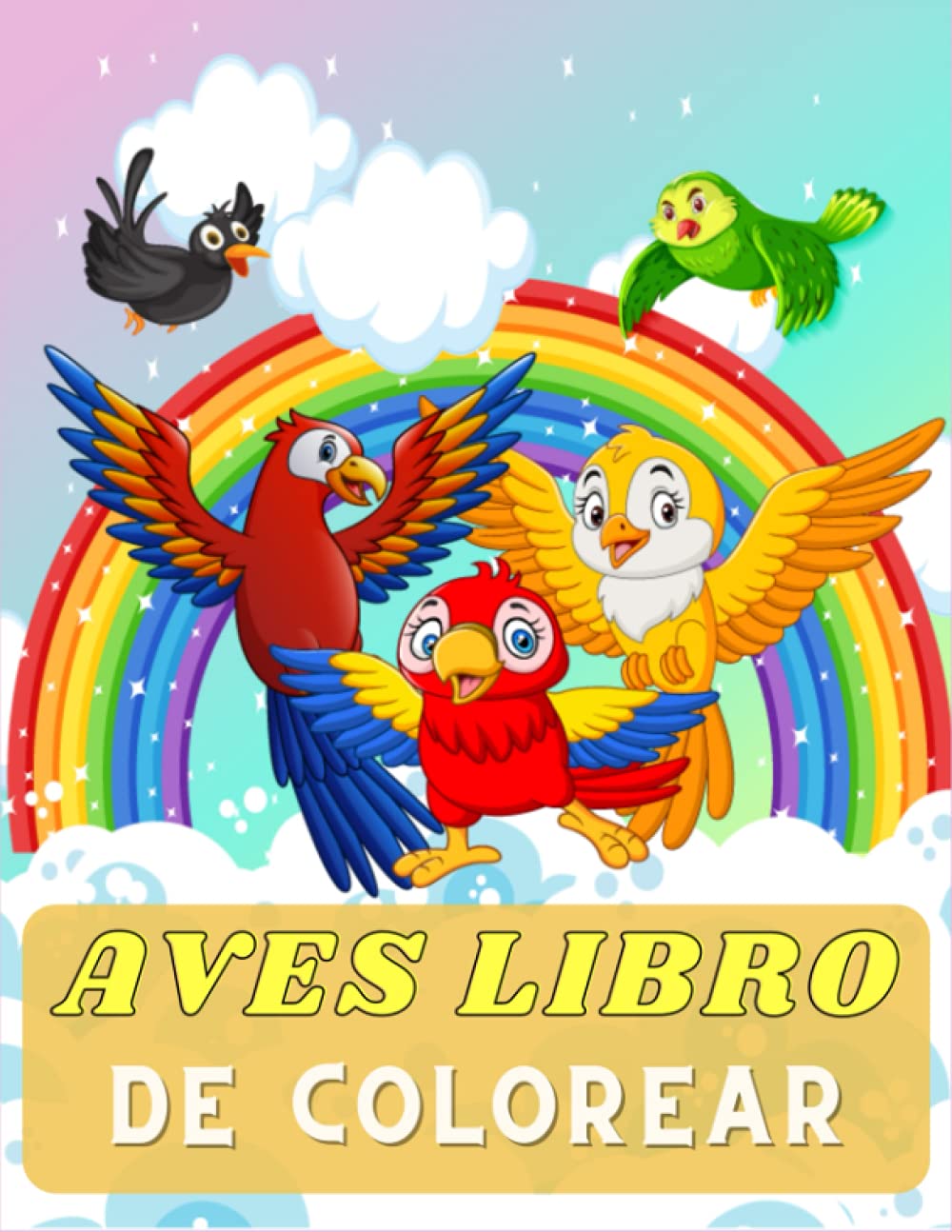Buy AVES LIBRO DE COLOREAR: Libro divertido para niños pequeños Niños y ...