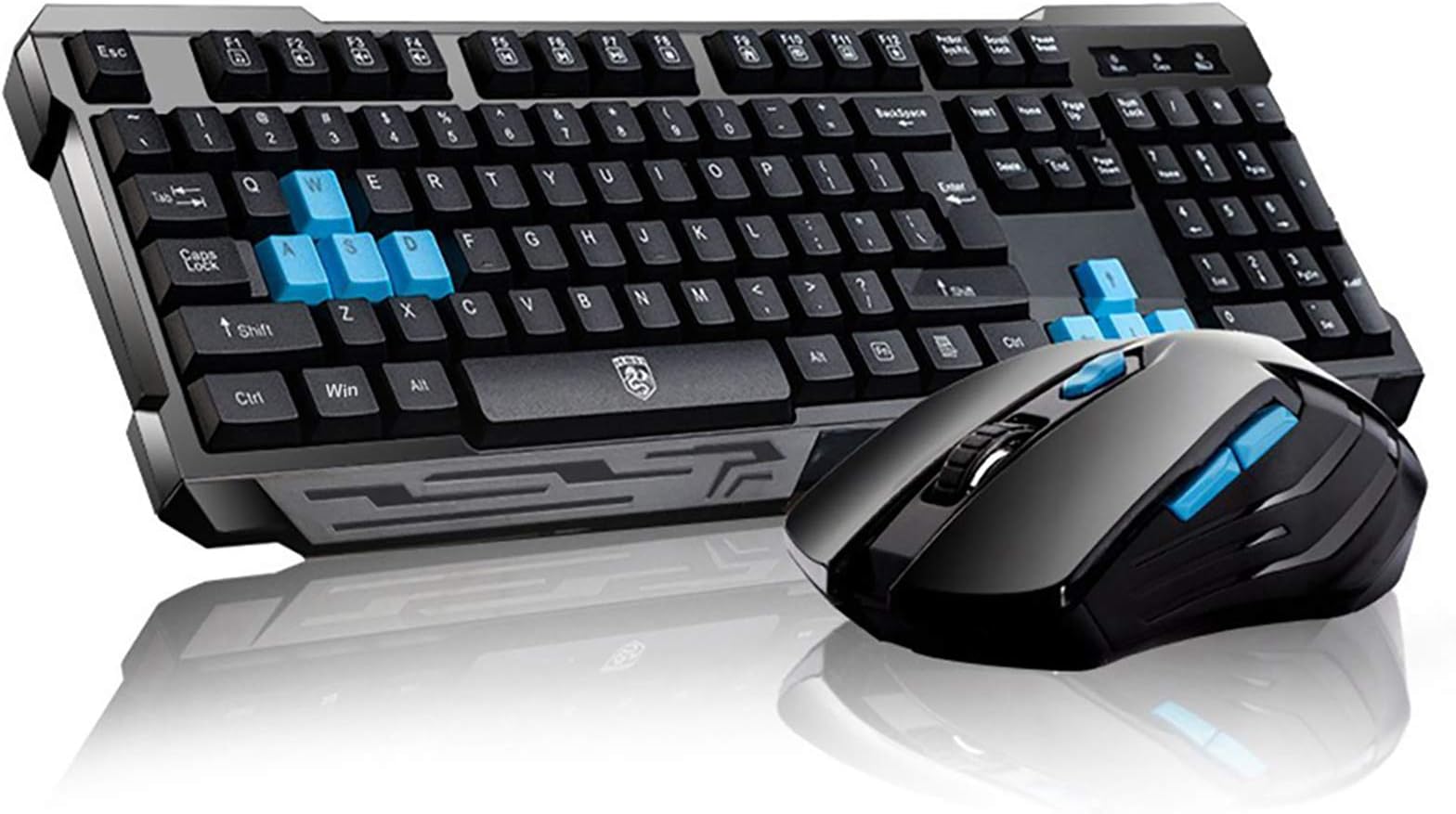 Amazon.com: Keyboard Mouse Combos,Soke-Six Waterproof Multimedia 2.4GHz ...