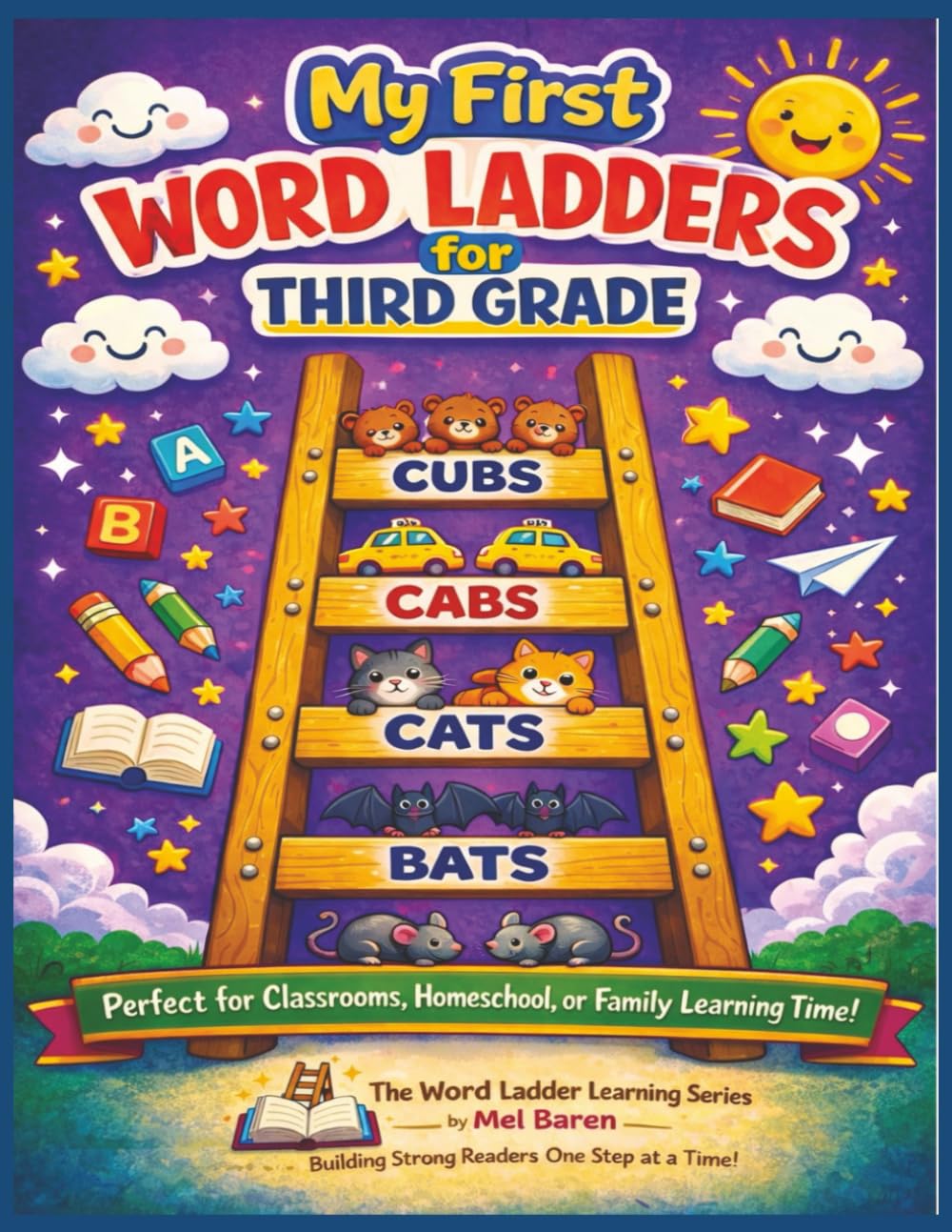 My First Word Ladders for Third Grade: Fun Word Ladder Puzzles for ...
