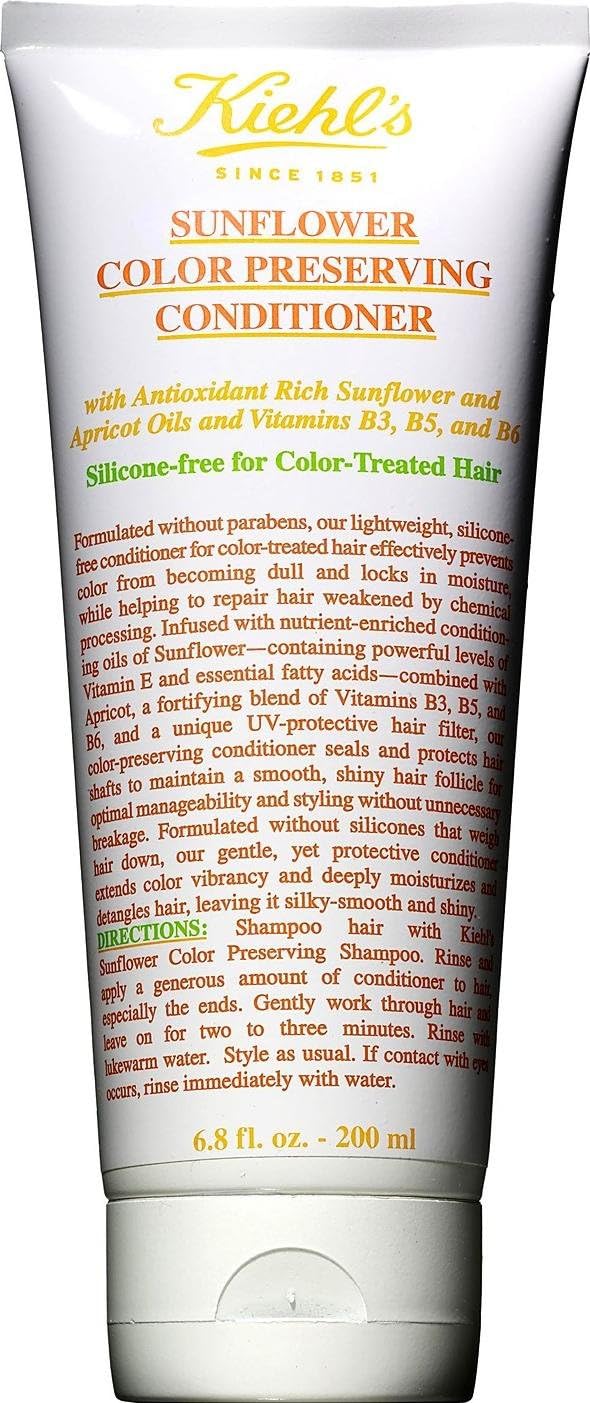 Amazon.com : Kiehl's Sunflower Color Preserving Conditioner - Medium 6 ...