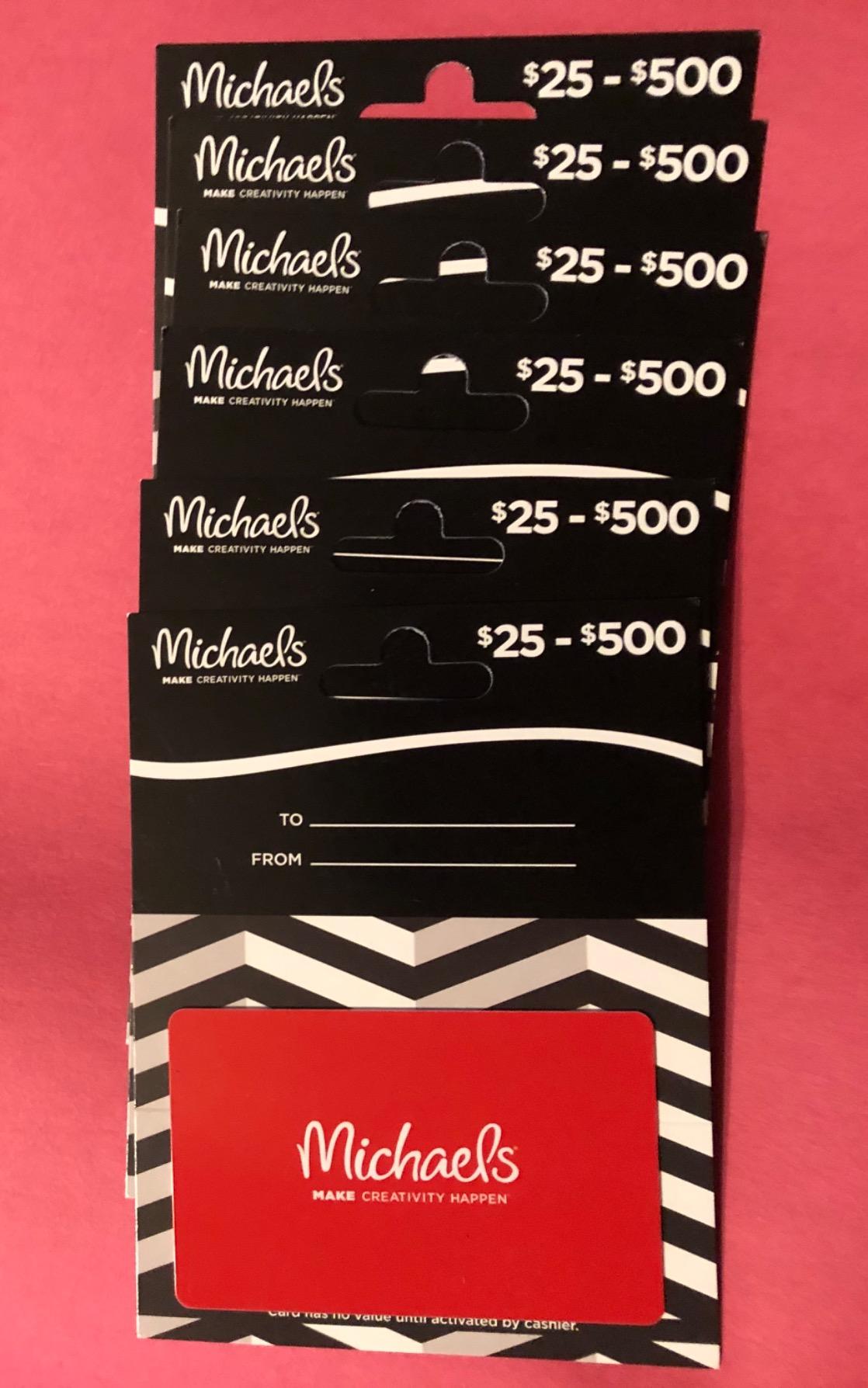 Amazon.com: Michaels Gift Card $25 to $500 : Gift Cards