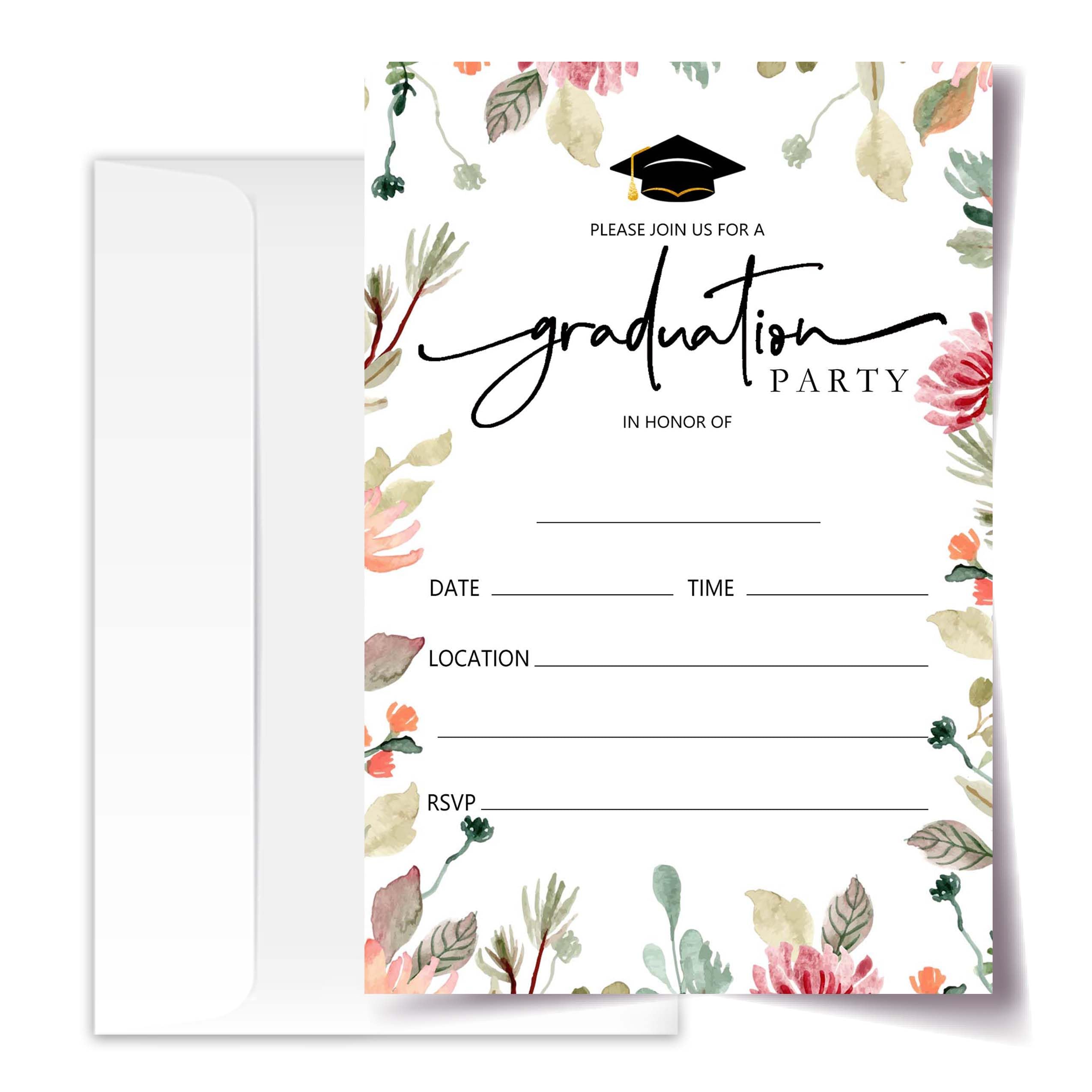 Graduation Invitations Stationery